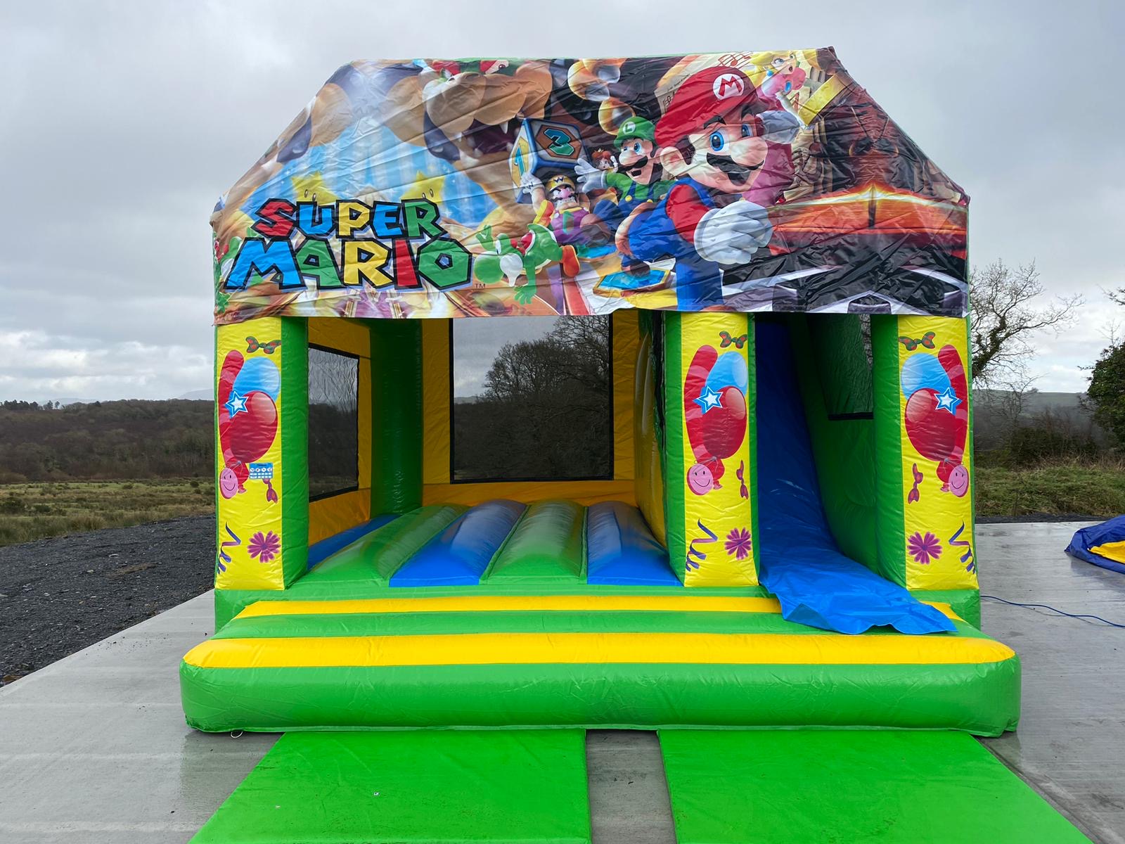 Super Mario Combi - Bouncy Castle and Marquee hire in Clare, Limerick ...