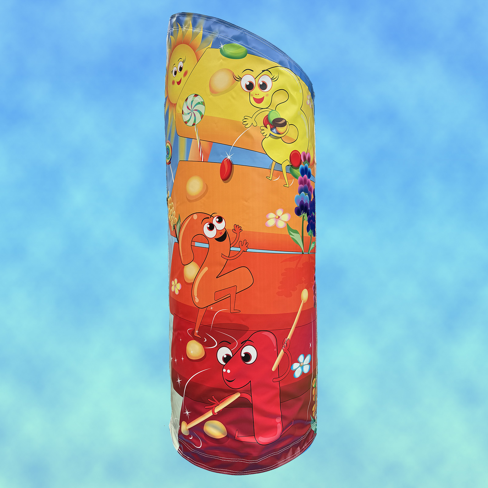 Coulorful Numbers Bouncy Castle (15ft x 12ft) - Bouncy Castle Hire in ...