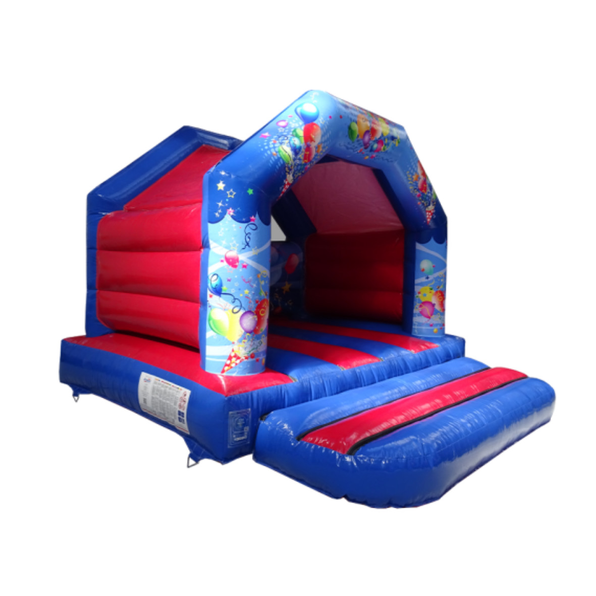 Red and Blue Party Castle (Child) | Crockerz Castles