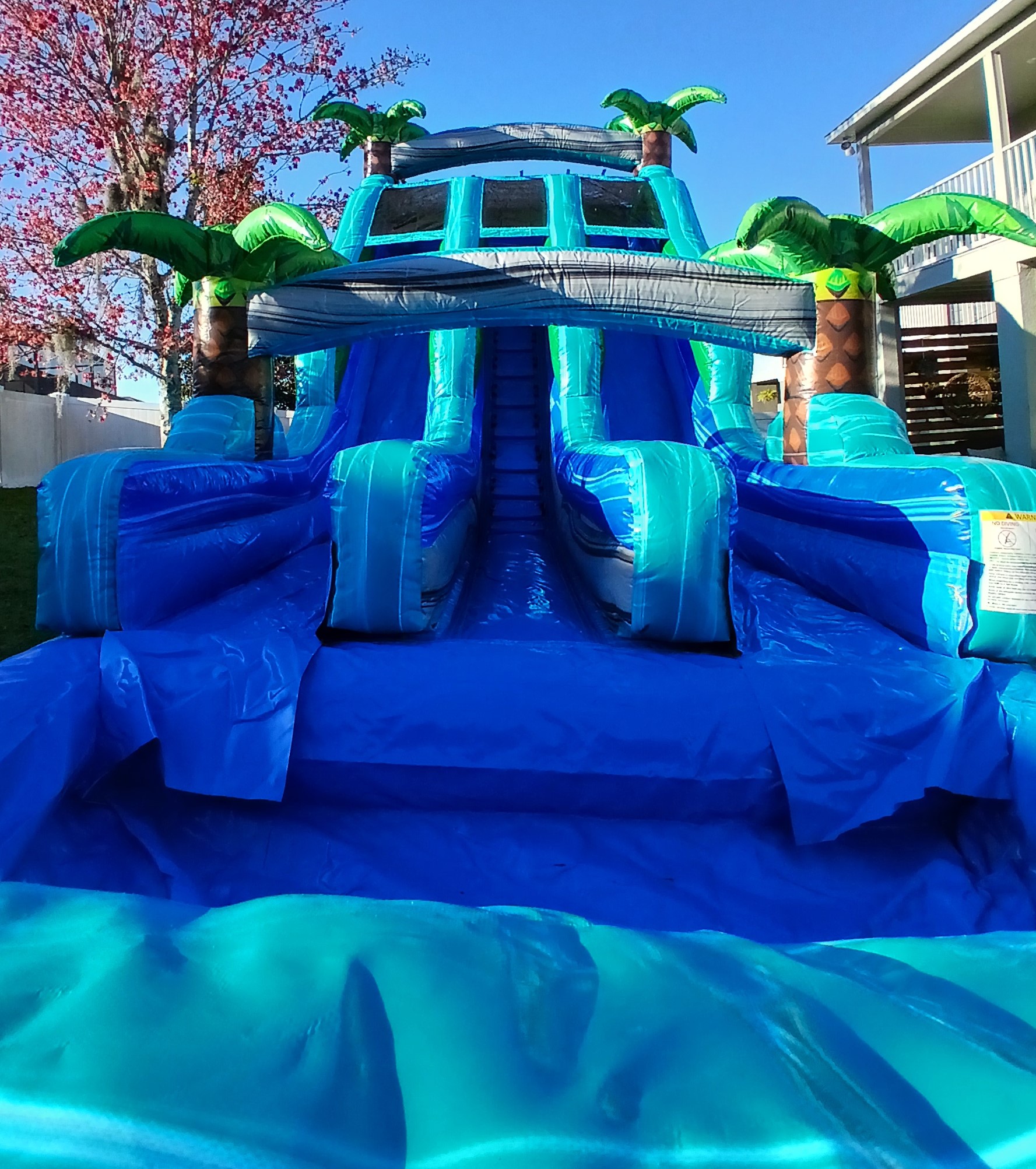 18' Bahama Blast Center Climb Water Slide - Hire in Lake, Sumter and ...