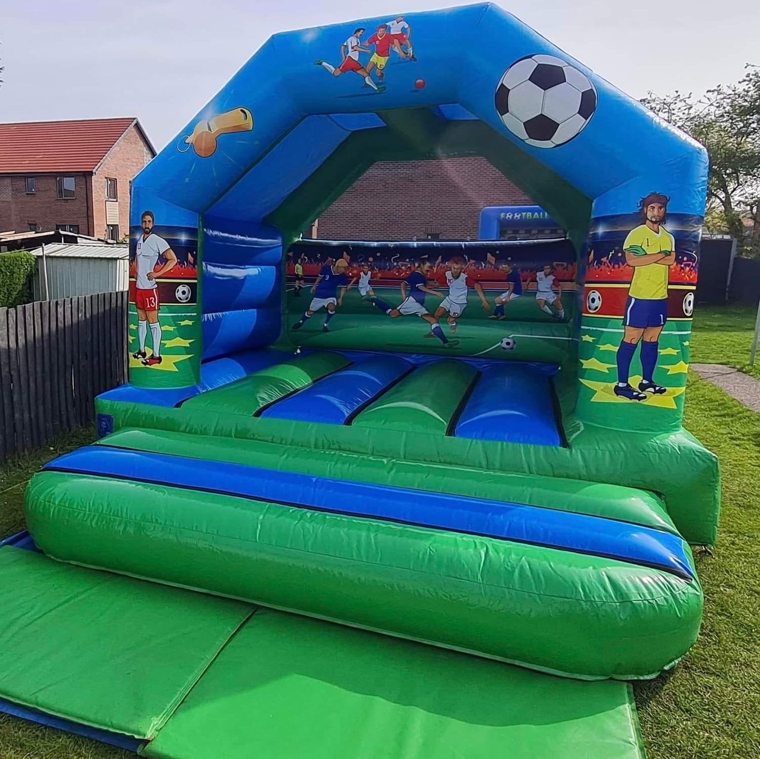 Football Castle - Bouncy Castle Hire in Nottinghamshire/Derby