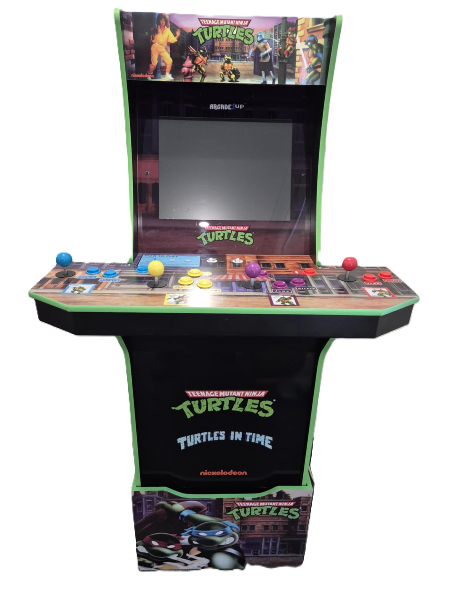 TMNT Arcade Machine Hire Gold Coast | 4-Player Retro Game