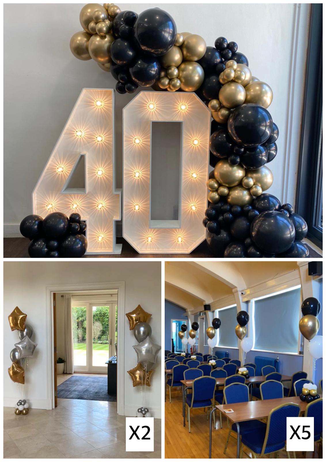 Balloon Bundles & Combos - Hire, Balloon Displays, Bouncy Castle, Soft ...
