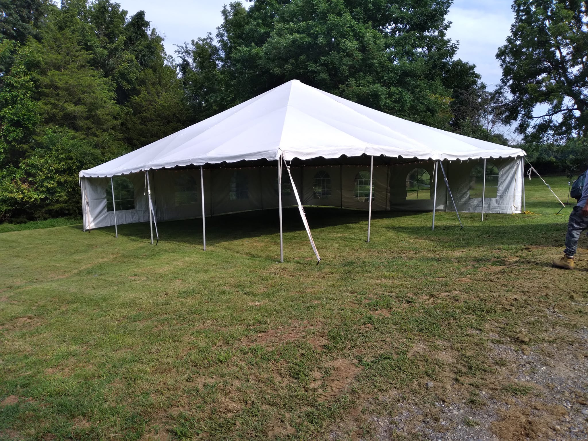 40'x40 Frame Tent - Tent & Event Rentals in Maryland, Virginia and D.C