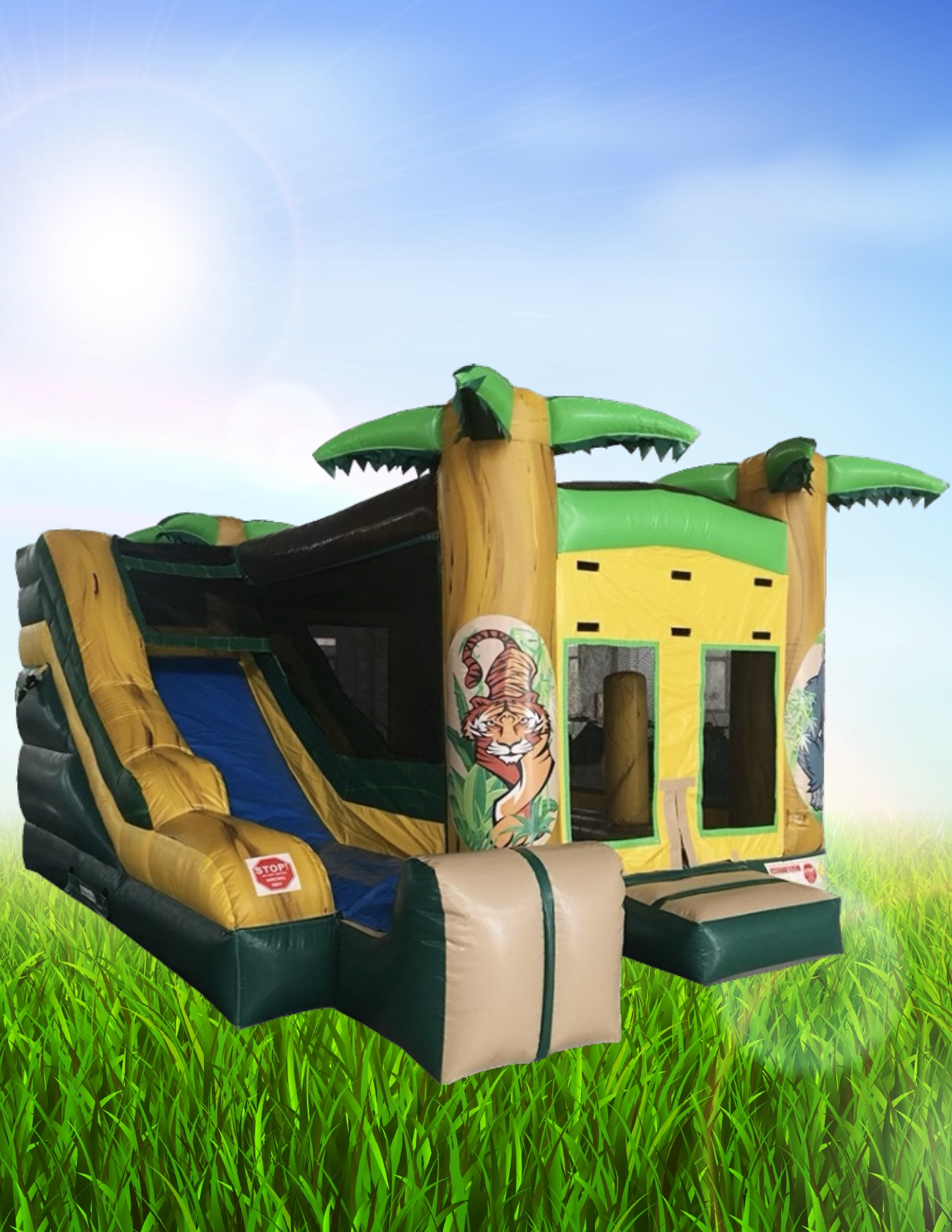 Combo Bounce Houses - Hire in Ct | Harpo's Jumpin' Fun