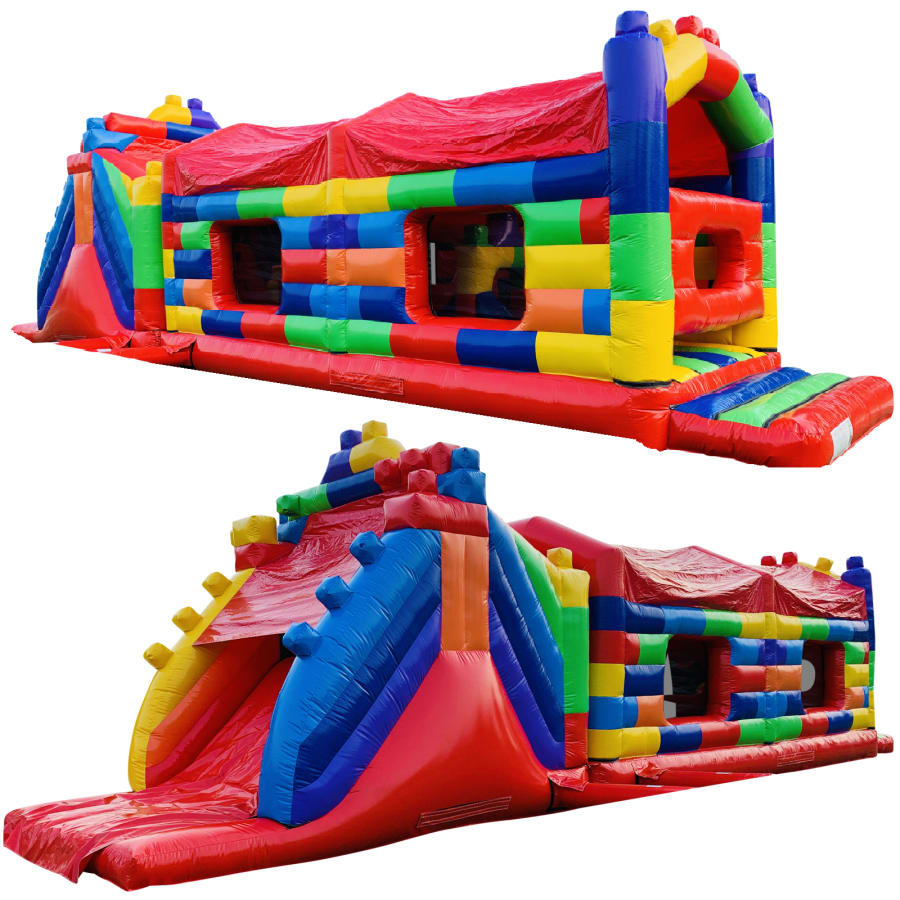 BBOL-190 - 42x11x13ft - 2 part ADULT Obstacle Deluxe - 3D Building ...