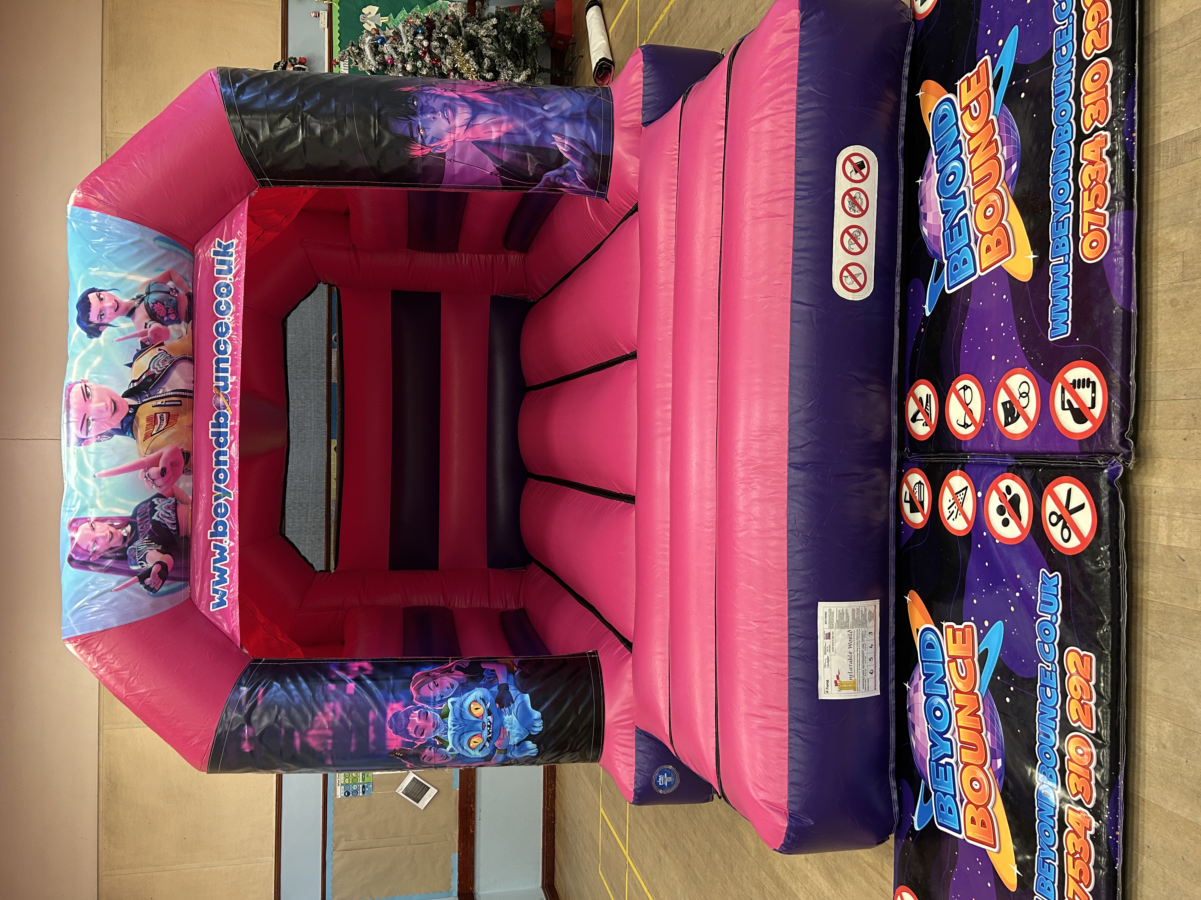 Kpop Bouncy Castle Hire | Pop Party Inflatables