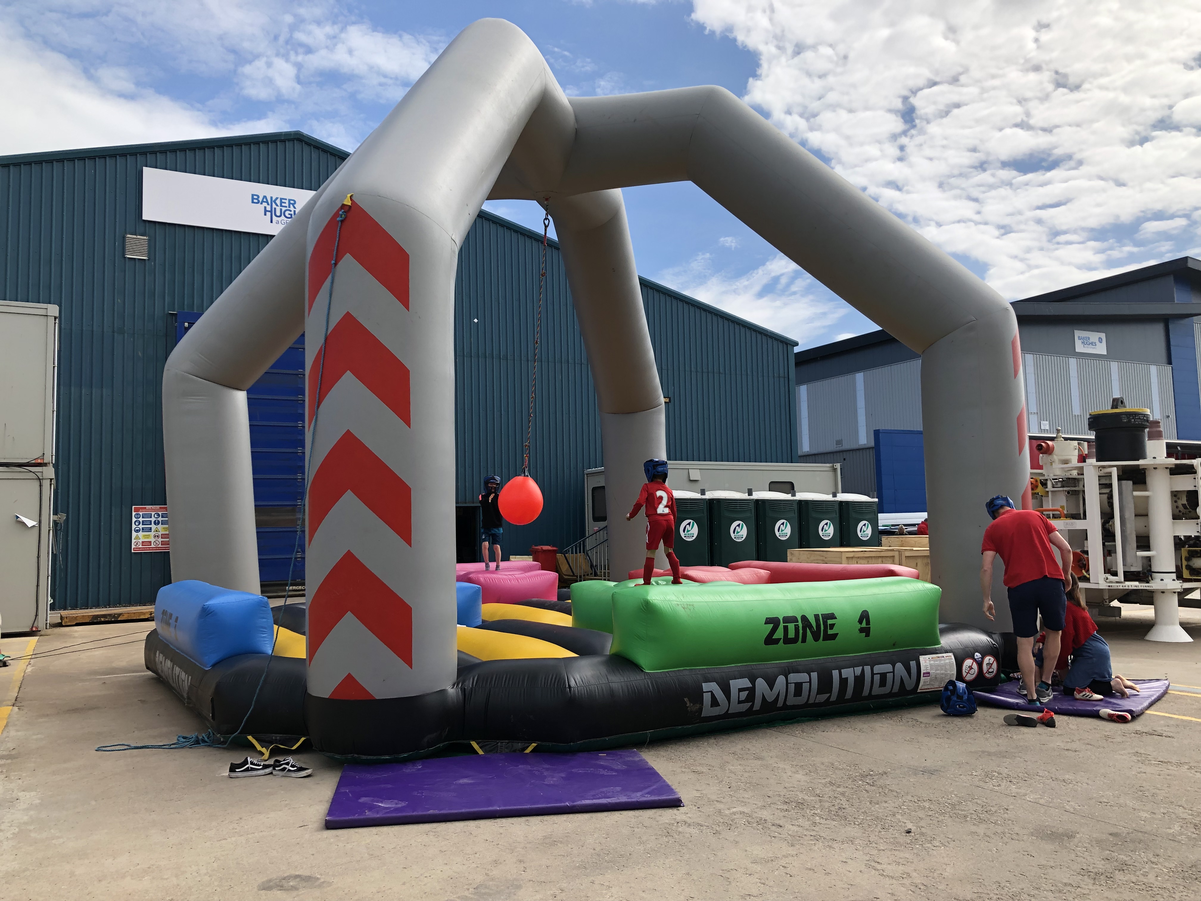 INFLATABLE FUN AND GAMES FOR GALA DAYS IN FIFE, EDINBURGH AND GLASGOW