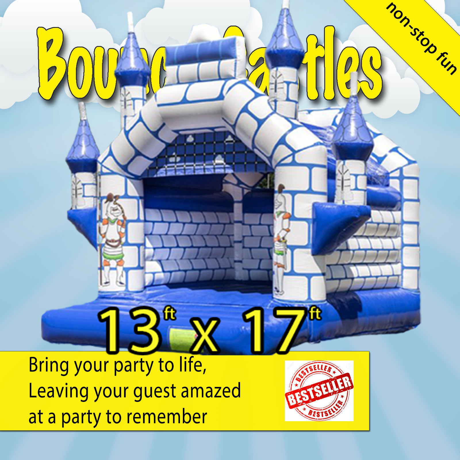 Bouncy castle hire in London mascot hire in London