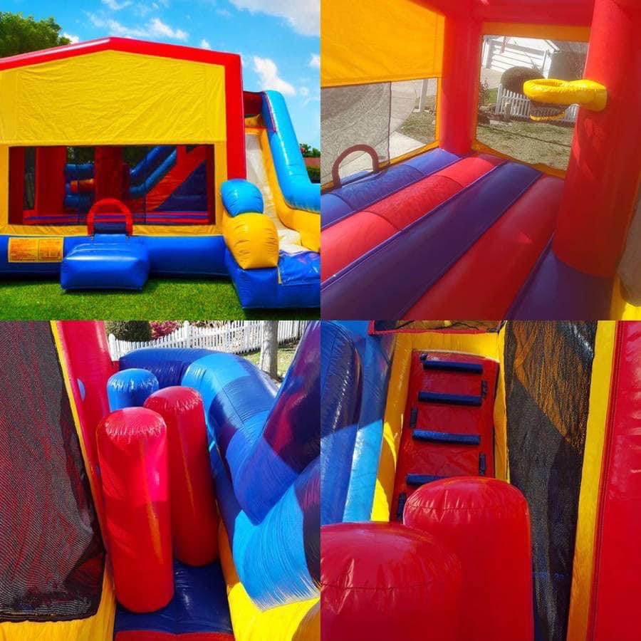 7 N 1 Multi Color Combo - Hire in IL | Windy City Jumpers