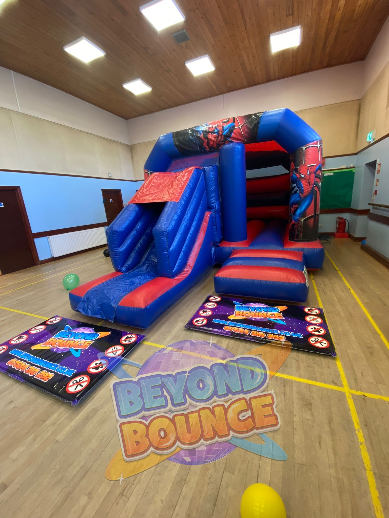 Choose Any Theme 12 x 18 Front Slide Bouncy Castle | Beyond Bounce