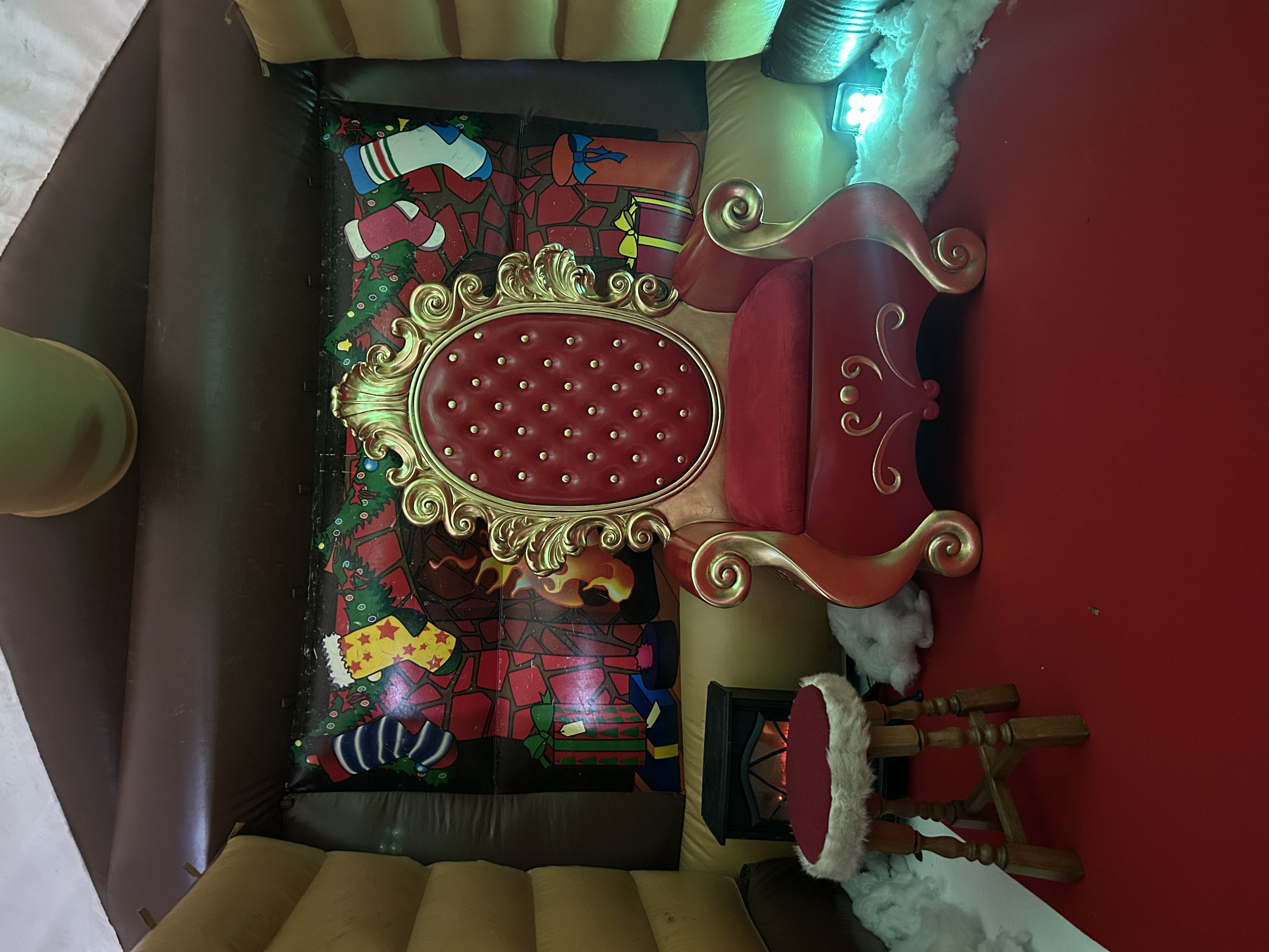 Santa's Christmas Throne - Bouncy Castle Hire in Gillingham, Chatham ...