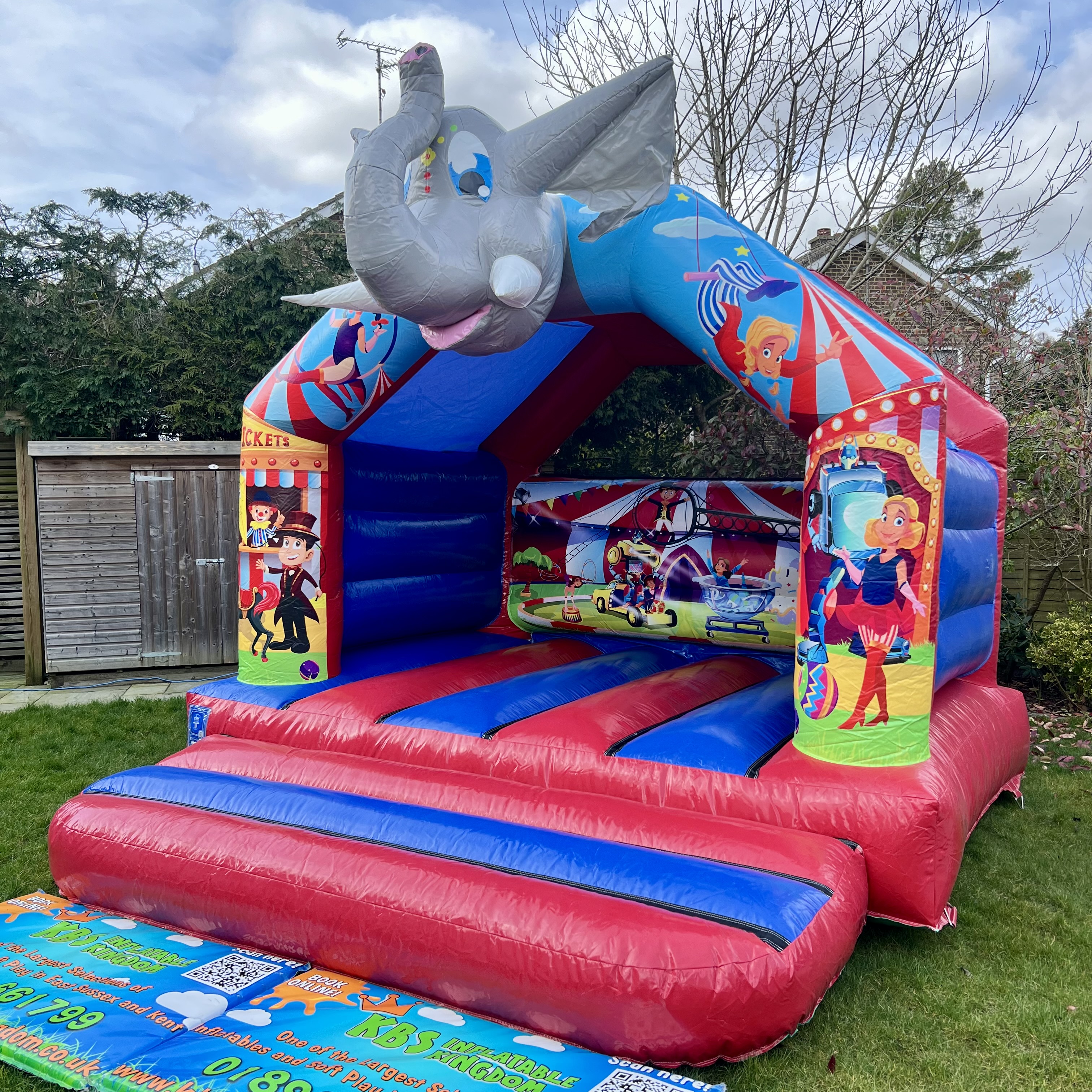 Circus 3d Bouncy Castle - Bouncy Castle Hire in Crowborough, Tunbridge ...