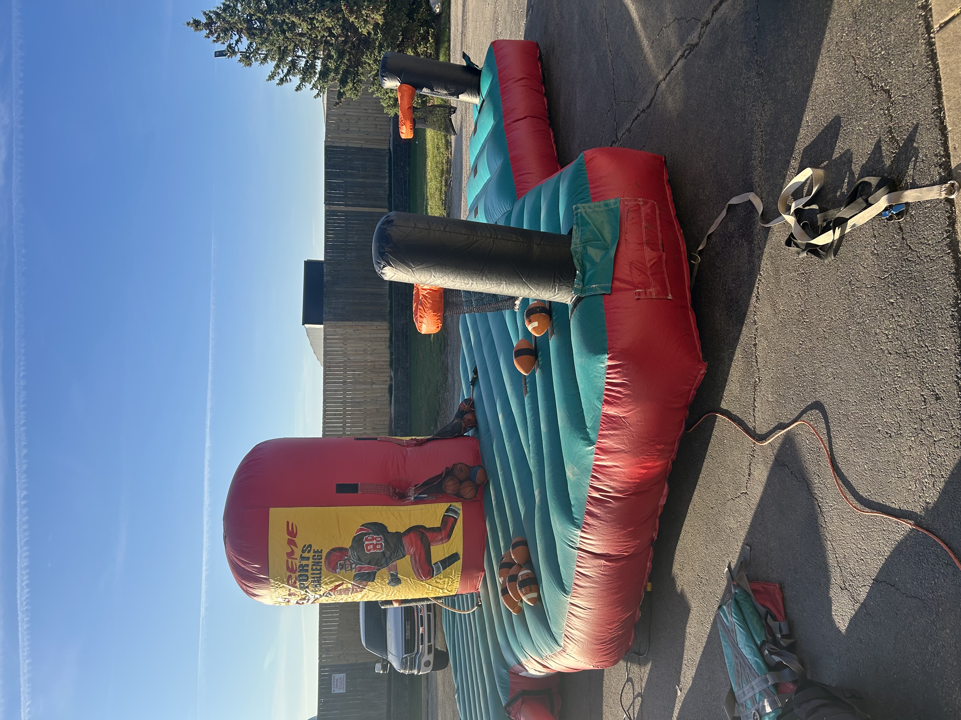 Extreme Bungee Basketball Game- 4 Person - Inflatable and Bounce House ...