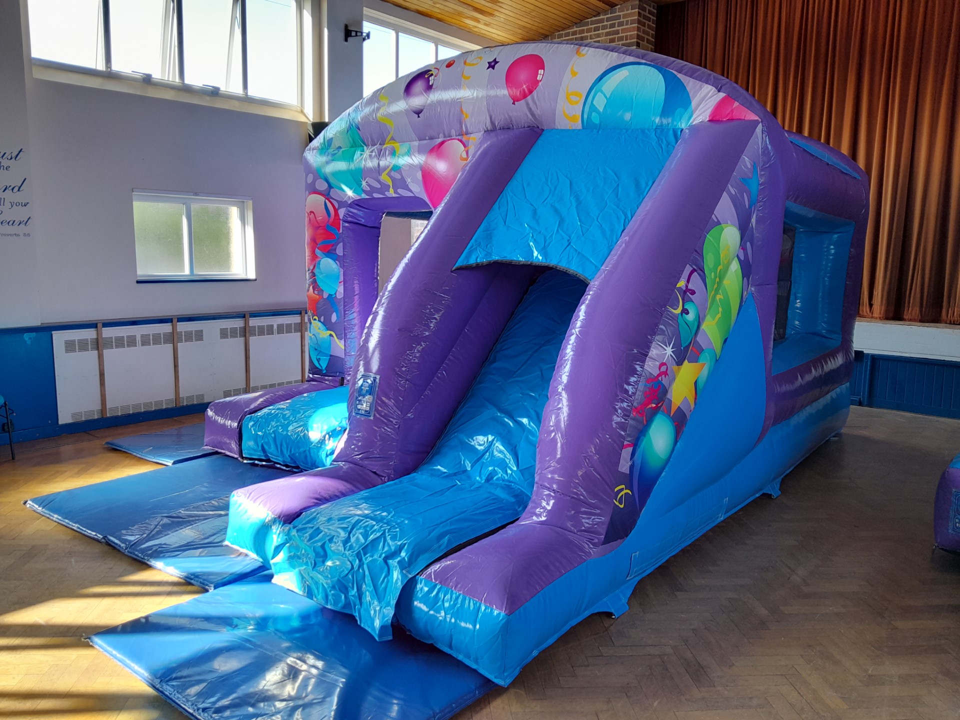 12ft x 18ft Bouncy Castle with Slide Box Combo - Bouncy Castle Hire in ...