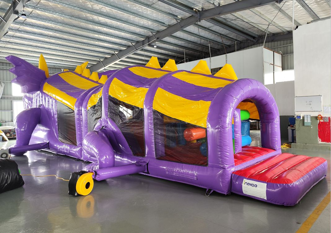 Purple Dragon Obstacle Course - Bouncy Castle Hire in Wexford Town ...
