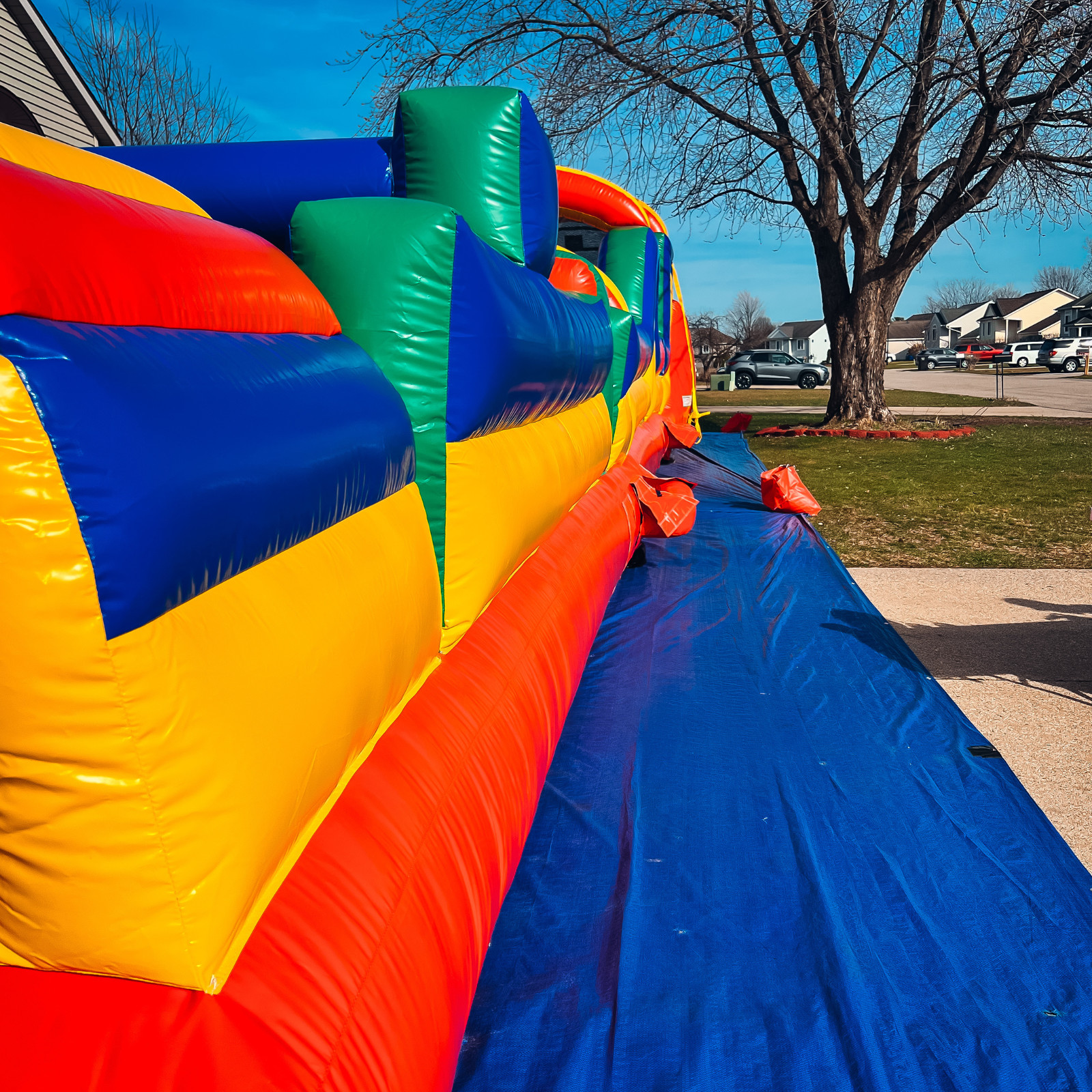 60FT Obstacle Course (Wet or Dry Unit) - Inflatable Bounce House ...
