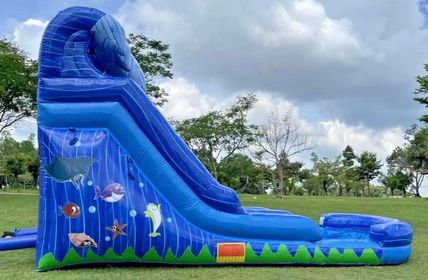 15ft Ocean Wave Water Slide - Inflatables, Games, Tables, Chairs ...