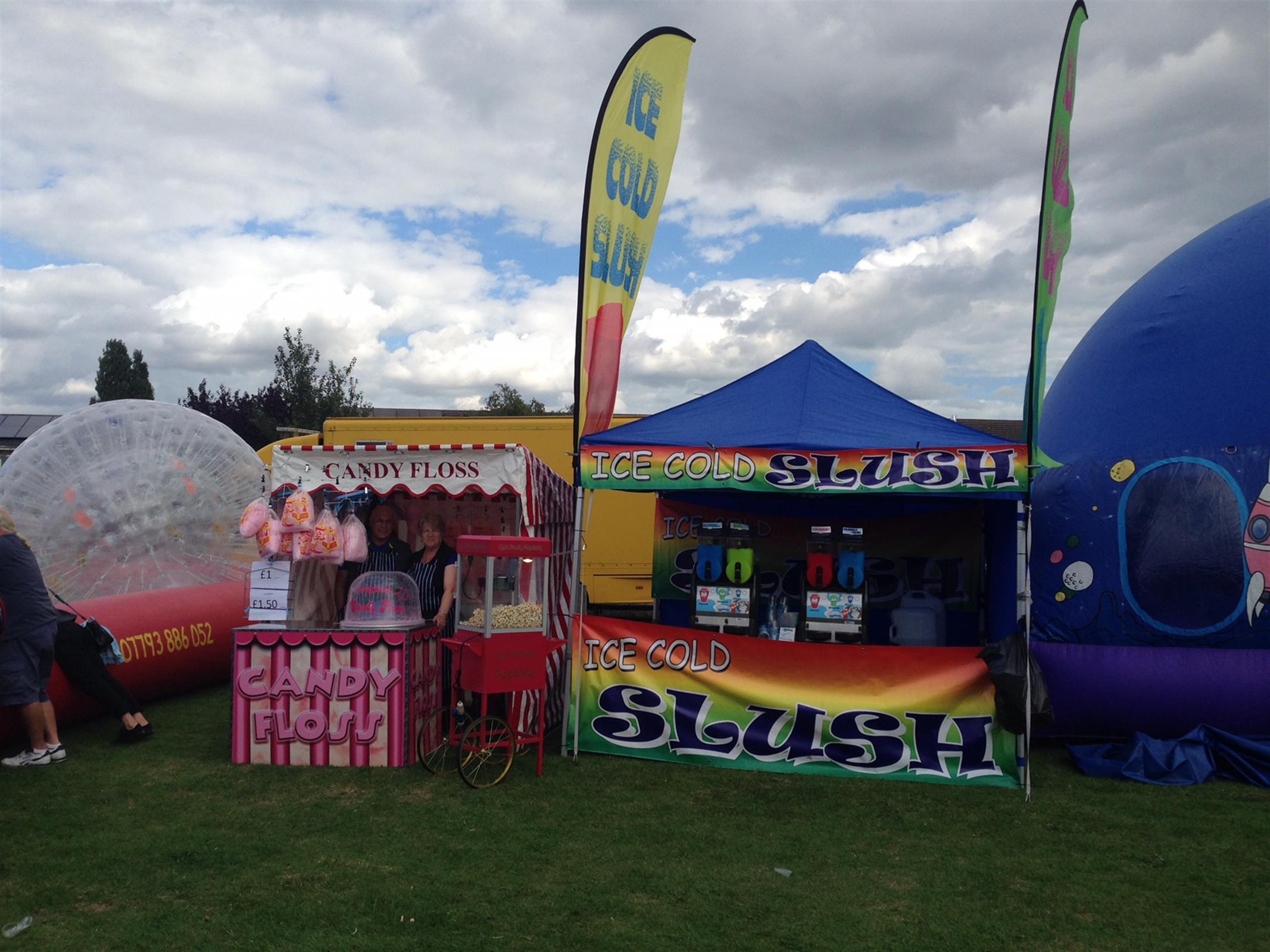 Ice Cold Slush Stall - Bouncy castle & Fairground ride hire, corporate ...