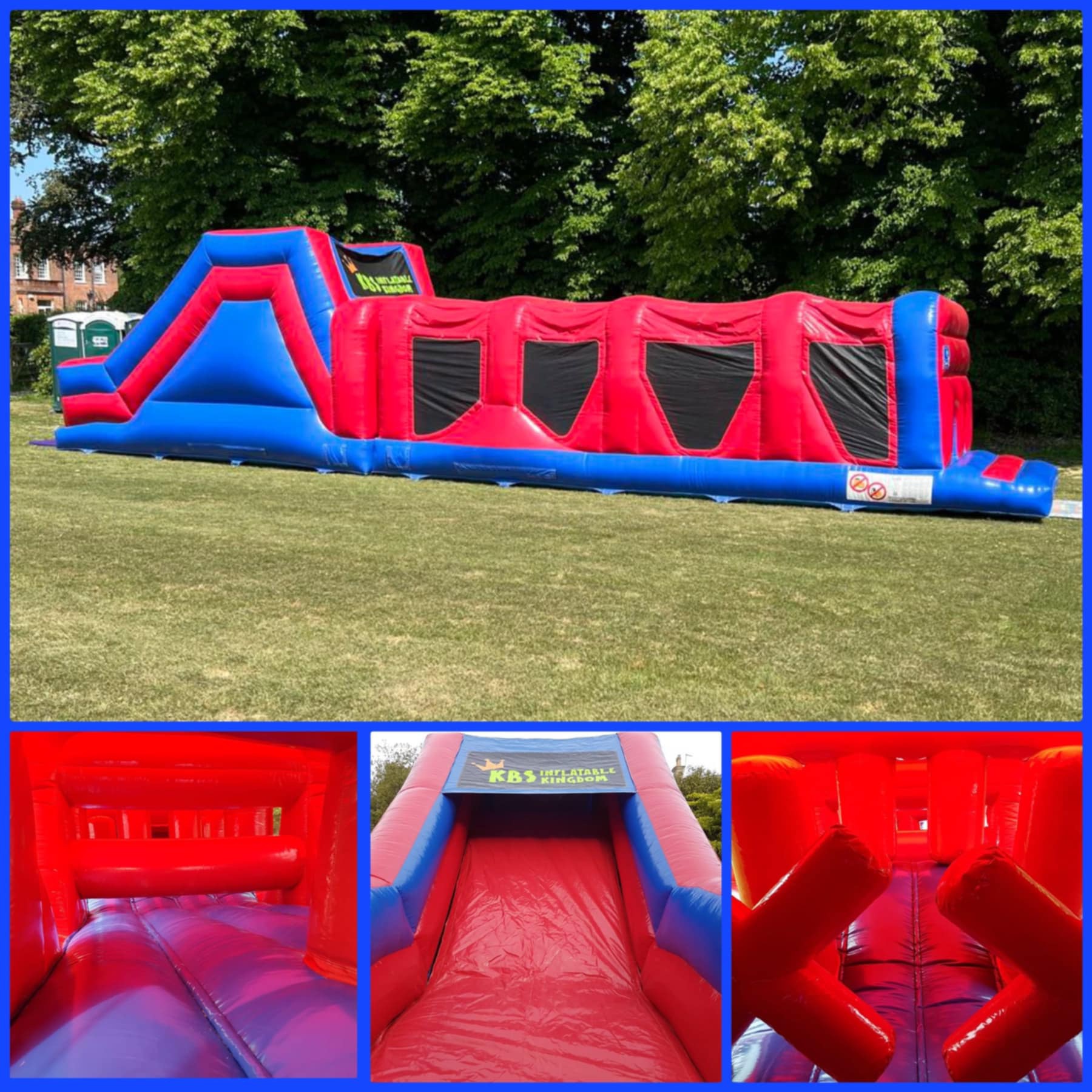 55ft Extreme Assault Course - Bouncy Castle Hire in Crowborough ...