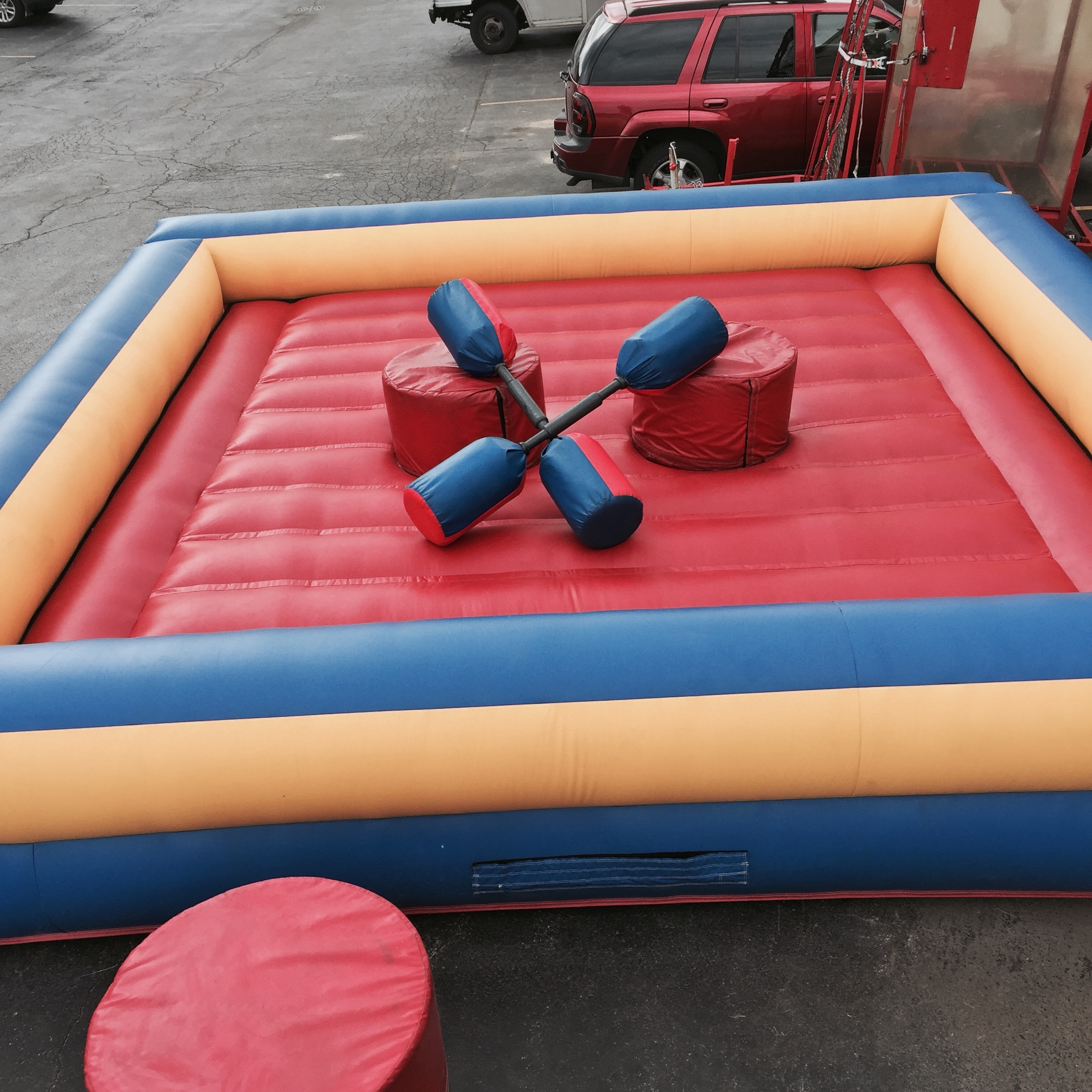 Rock N Roll Joust Inflatable Game Rental - Bounce House Rental in ...