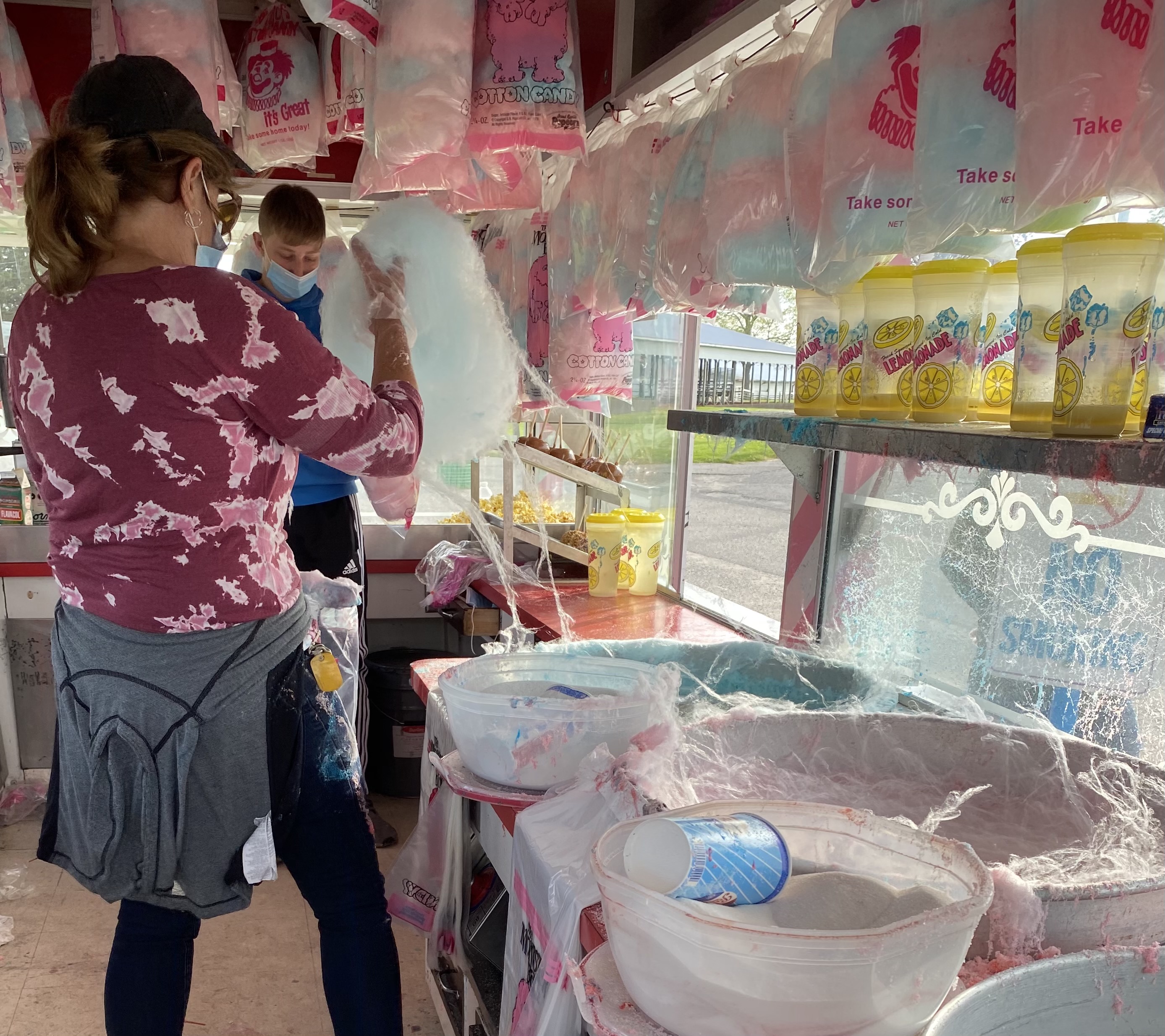 Popcorn/Cotton Candy Trailer - Bounce Houses in Ionia and Surrounding ...