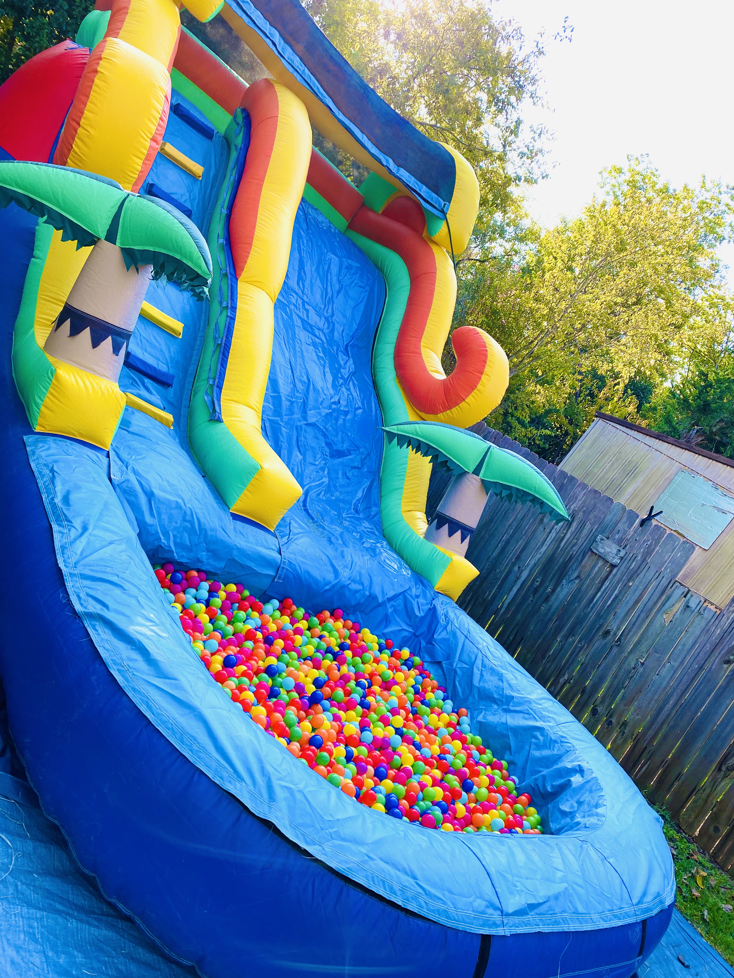 Ball pit for inflatables with pools - Jump Around Moonwalks Huntsville
