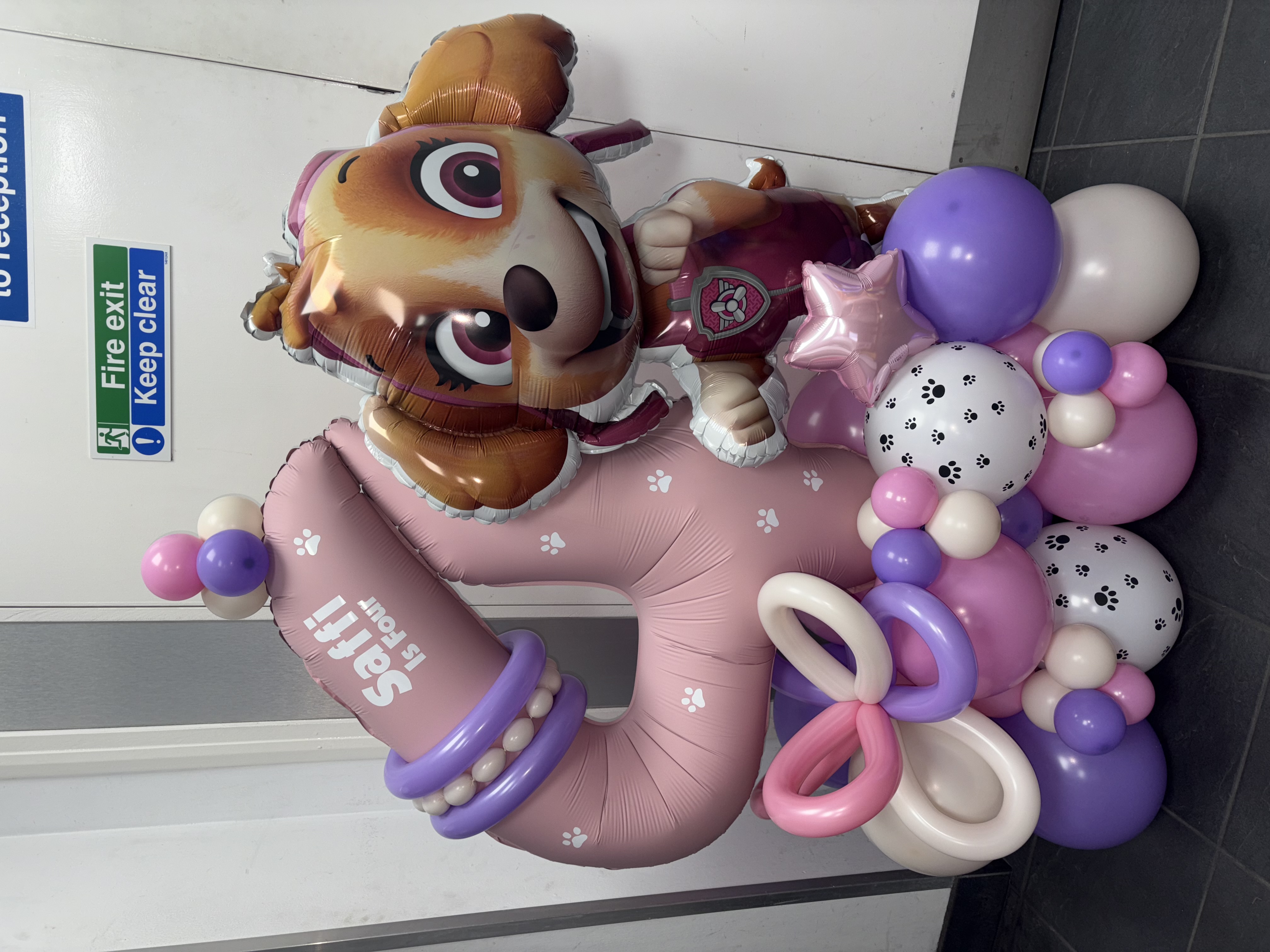 Balloon Number Displays - Hire, Balloon Displays, Bouncy Castle, Soft ...