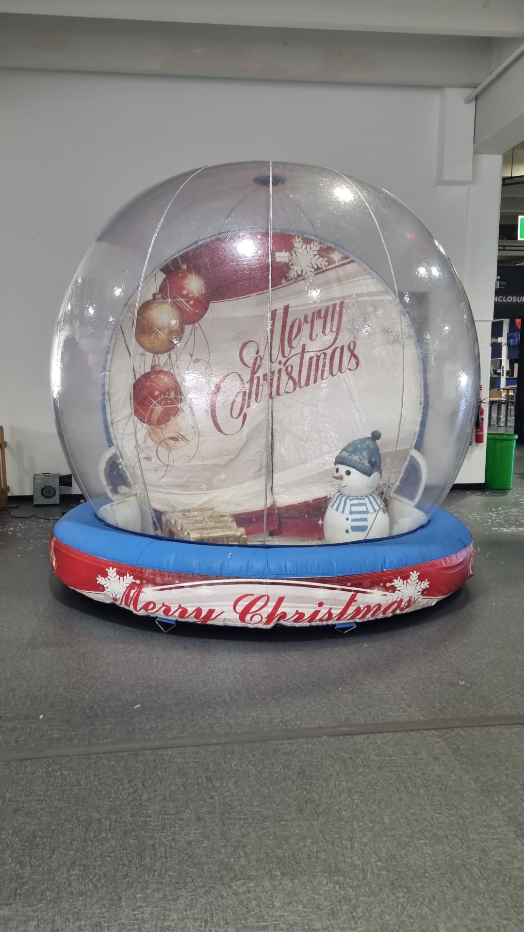 Snow Globe Photo Booth Hire, Giant Inflatable Snow Globe Rental