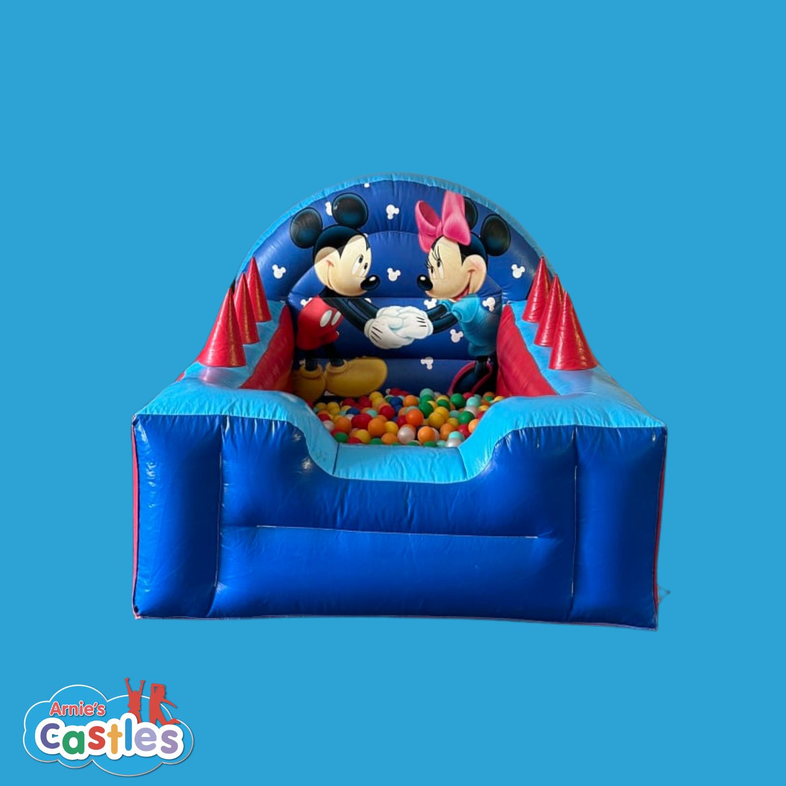 Mickey & Minnie Ball Pit hire | Arnie's Castles | Stoke