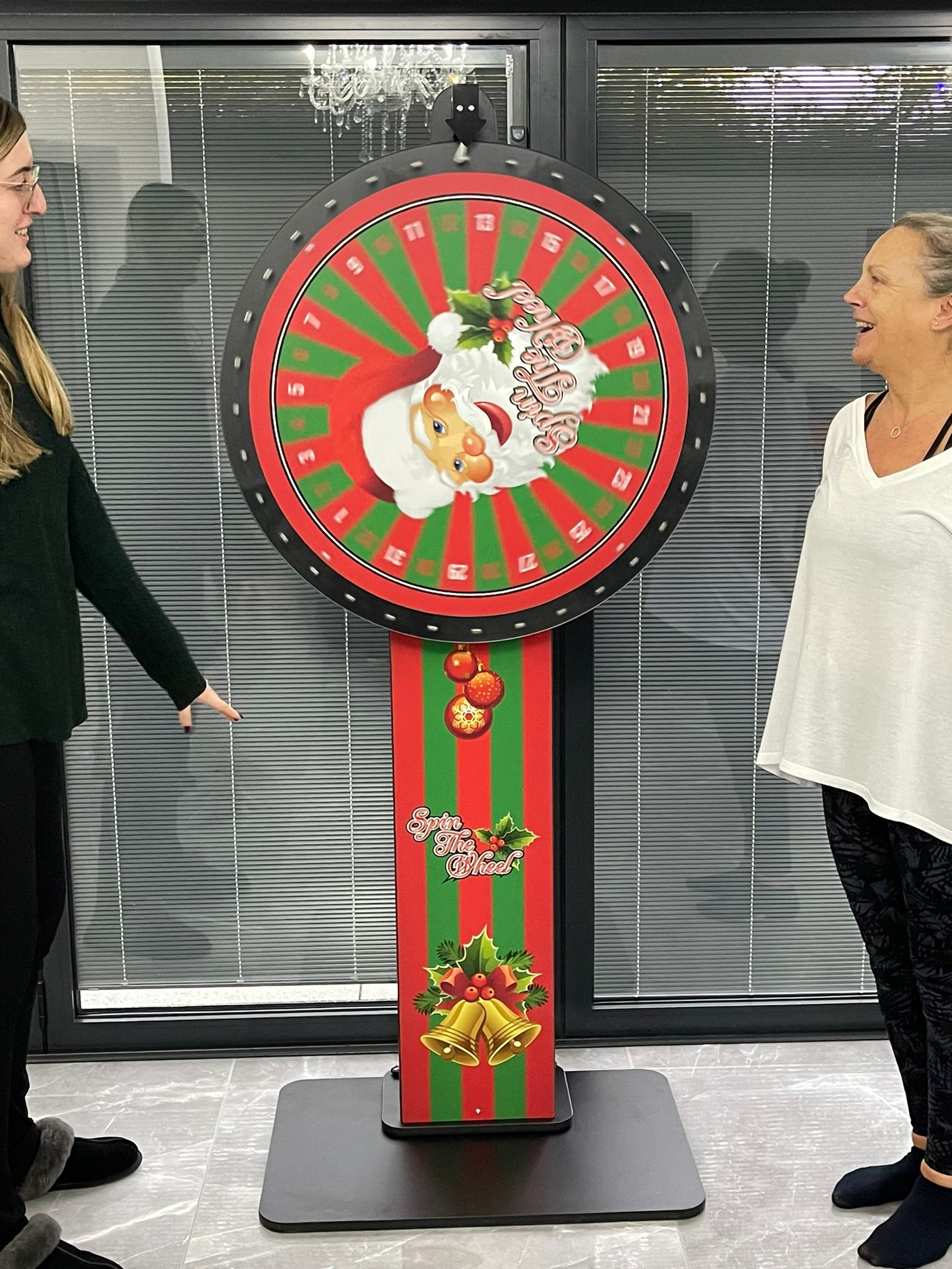 Hire Christmas Wheel Of Fortune, Spin The Prize Wheel Rental