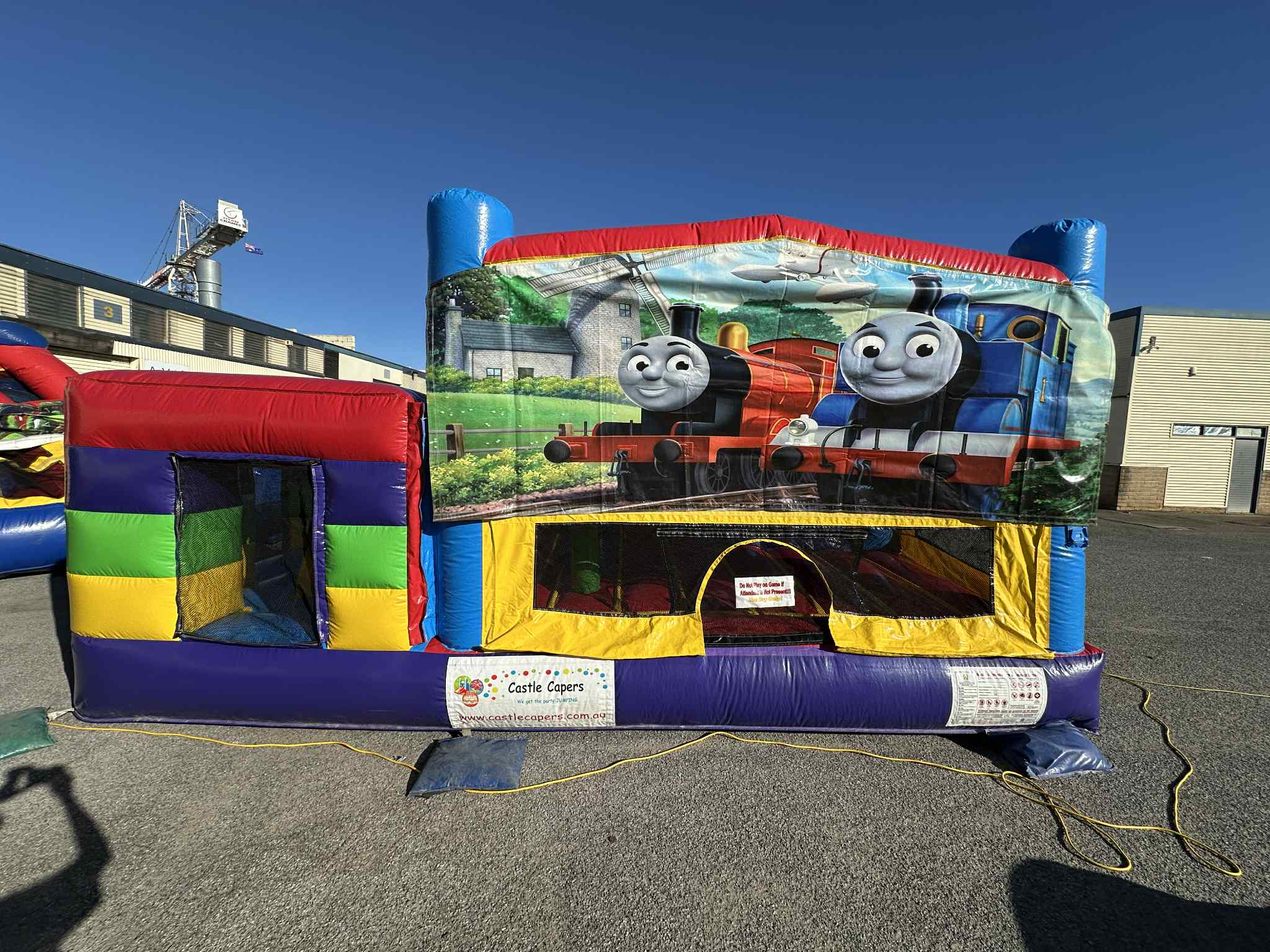 Thomas the Tank Engine Multi Challenge Combo Obstacle Course Hire