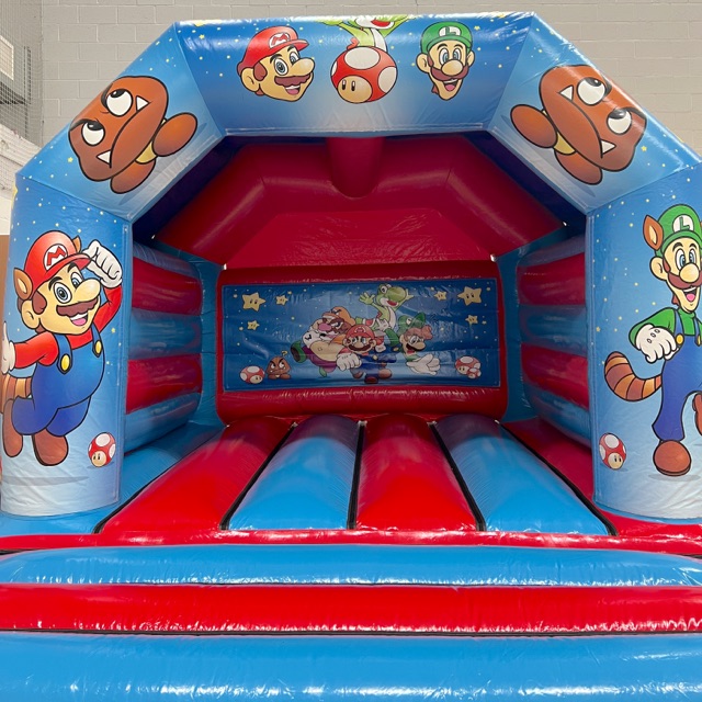 12.5ft x 15.5ft Super Mario Bouncy Castle - Bouncy Castle Hire in ...