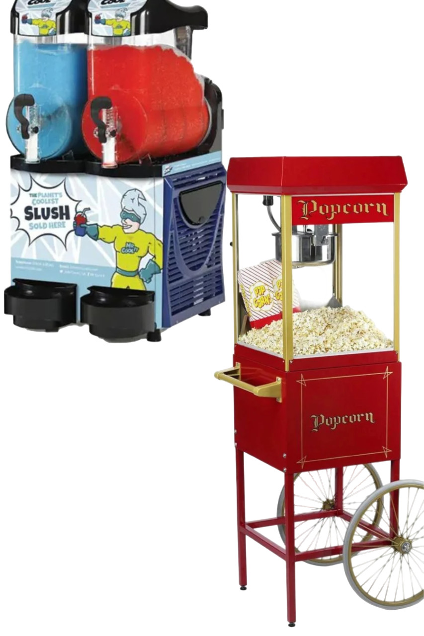 Slush and Popcorn Warmer - Bouncy Castle Hire in Manchester, Stockport ...