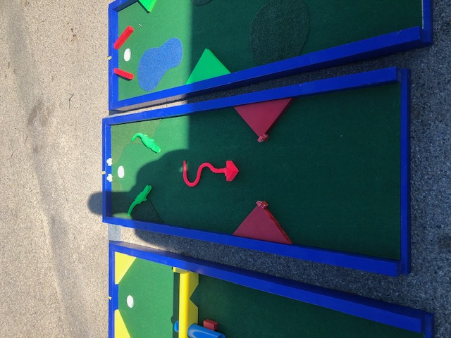 Great Value Wooden Mini Golf Course Hire in Adelaide for Events & OSH