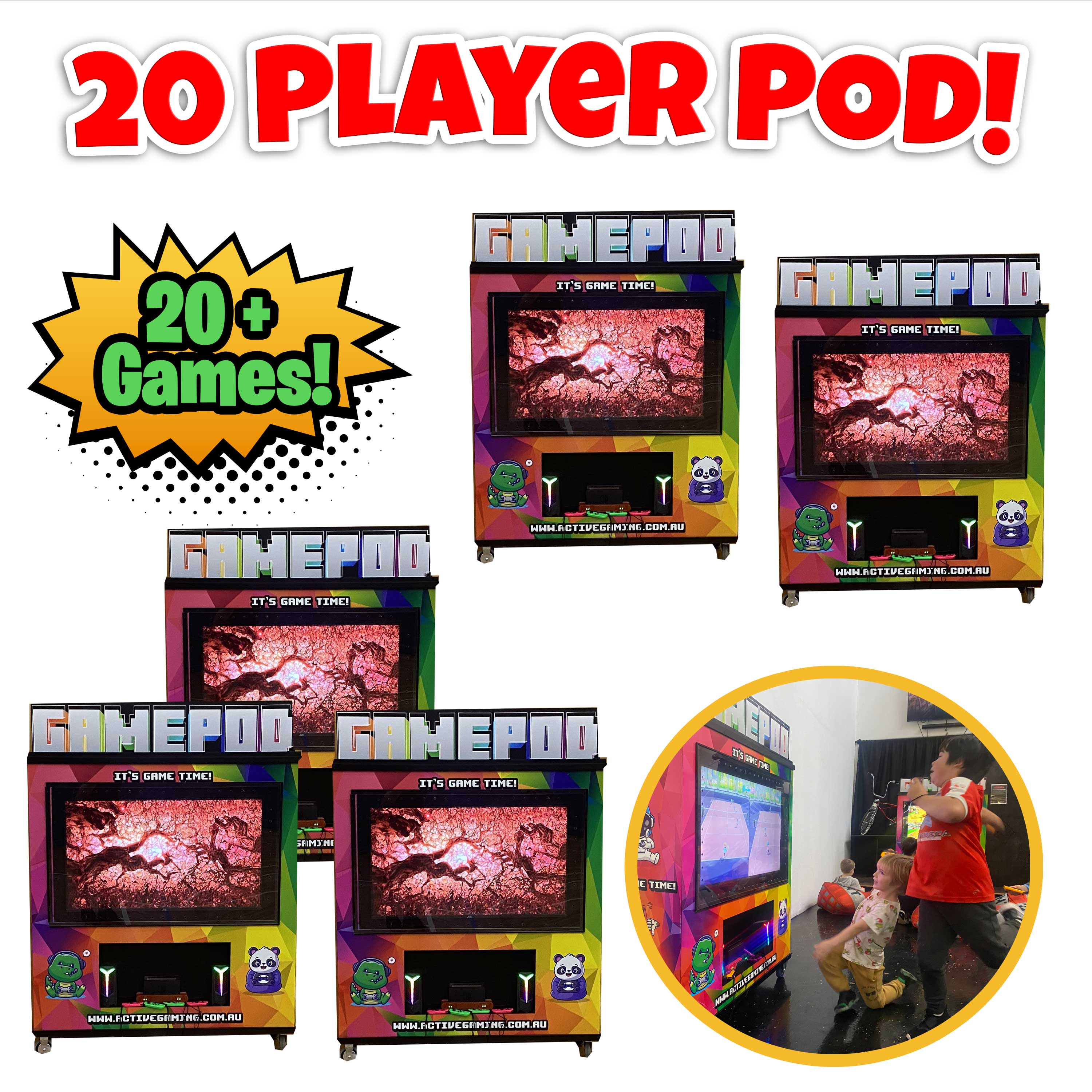 Active Gaming Hire Adelaide