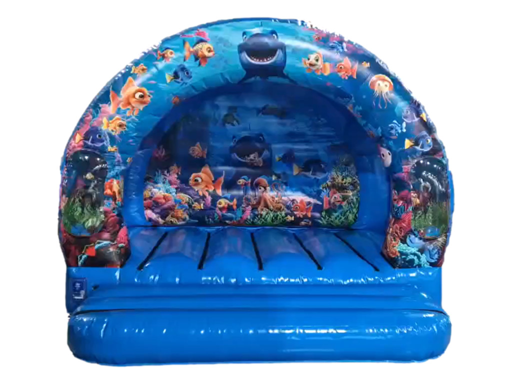 Under the sea bouncy castle | bounce mania ltd