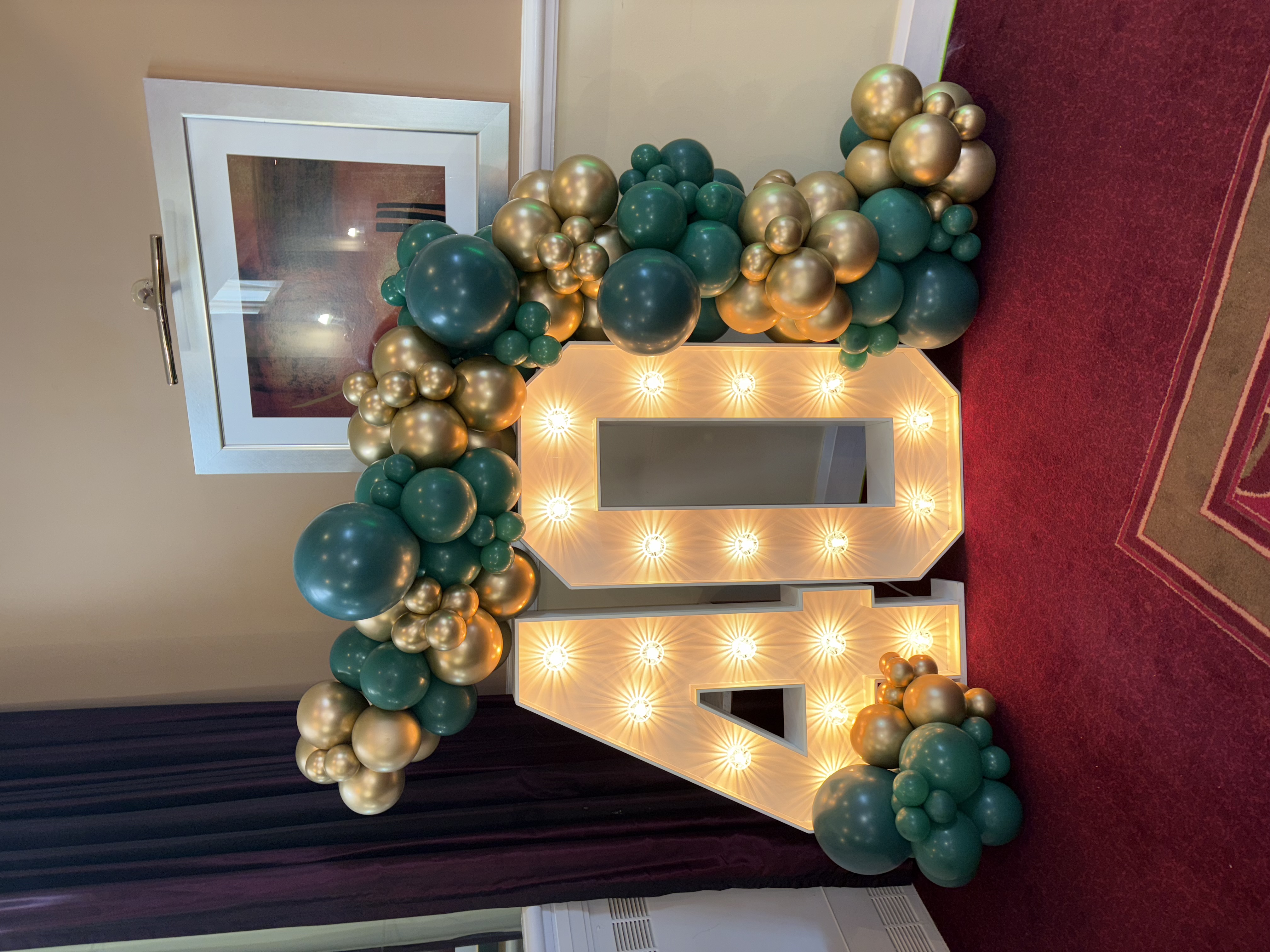 Large Balloon Displays - Hire, Balloon Displays, Bouncy Castle, Soft ...