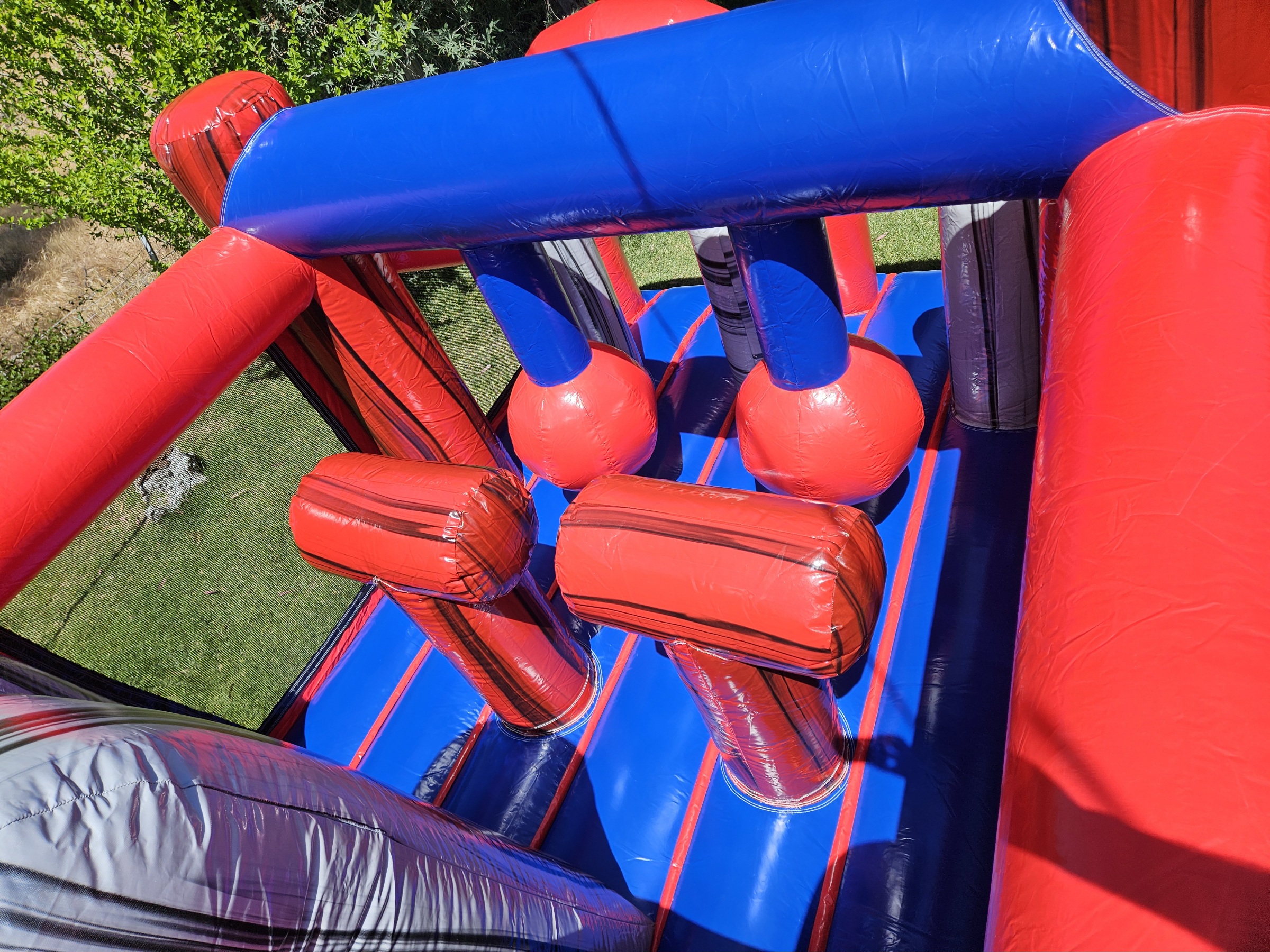 40' USA Obstacle Course (wet or dry) - Bounce House Rental in Ca | Ty's ...