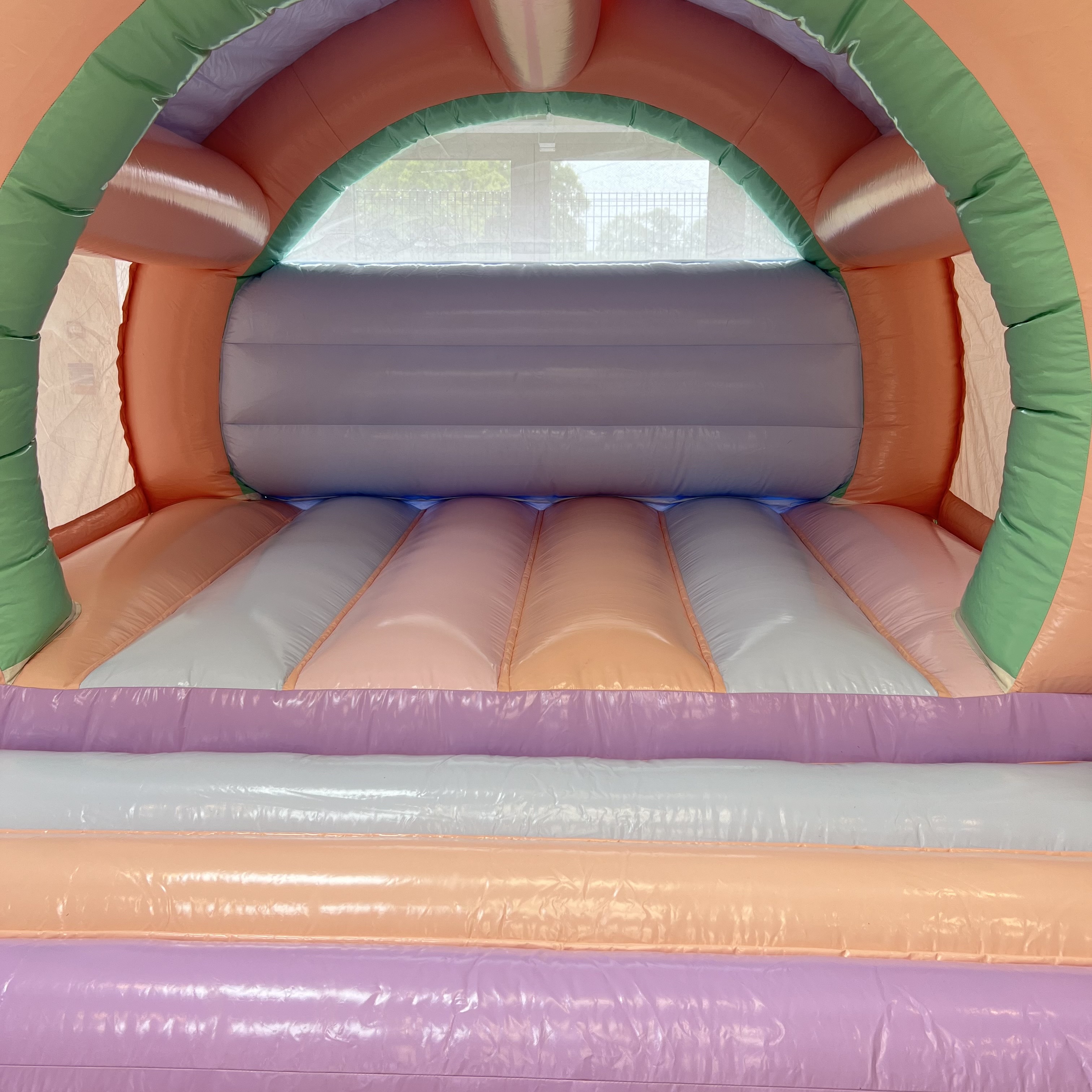 Pastel Bouncy Castle and Soft Play Package - Bouncy Castle Hire in ...