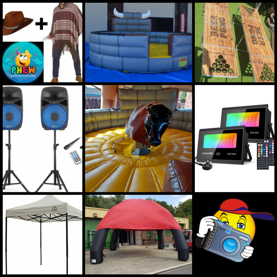 Mechanical rodeo Bulls - Hire in Wirral | Package Hire Events Wirral