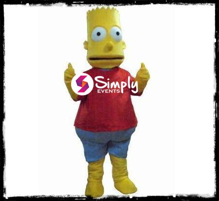 Bart Simpson look-a-like - Bouncy Castles, Inflatables, Wedding & Dance ...
