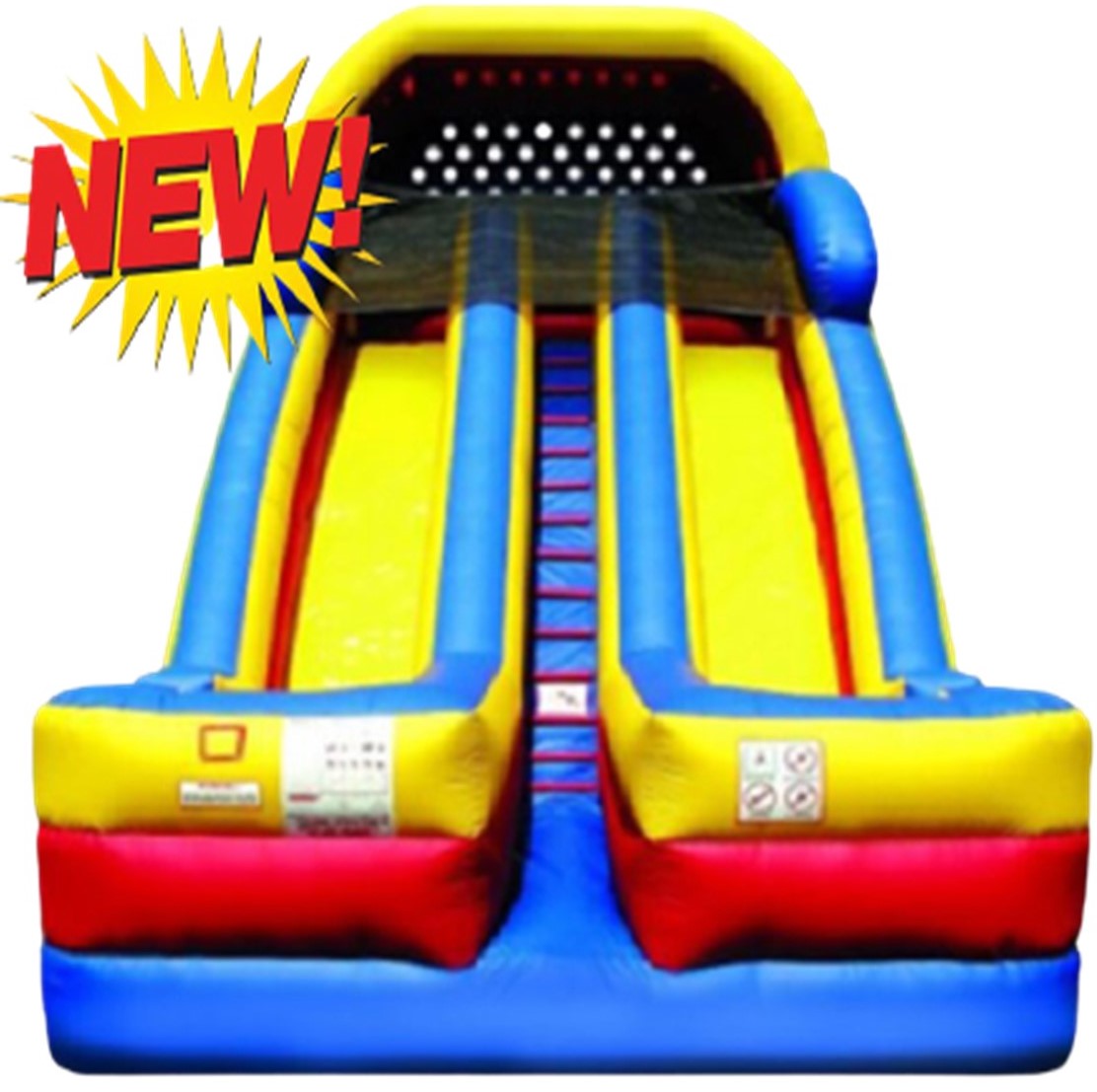 20' Dual Lane Slide with Side Exits - Inflatable Rentals in Monmouth ...