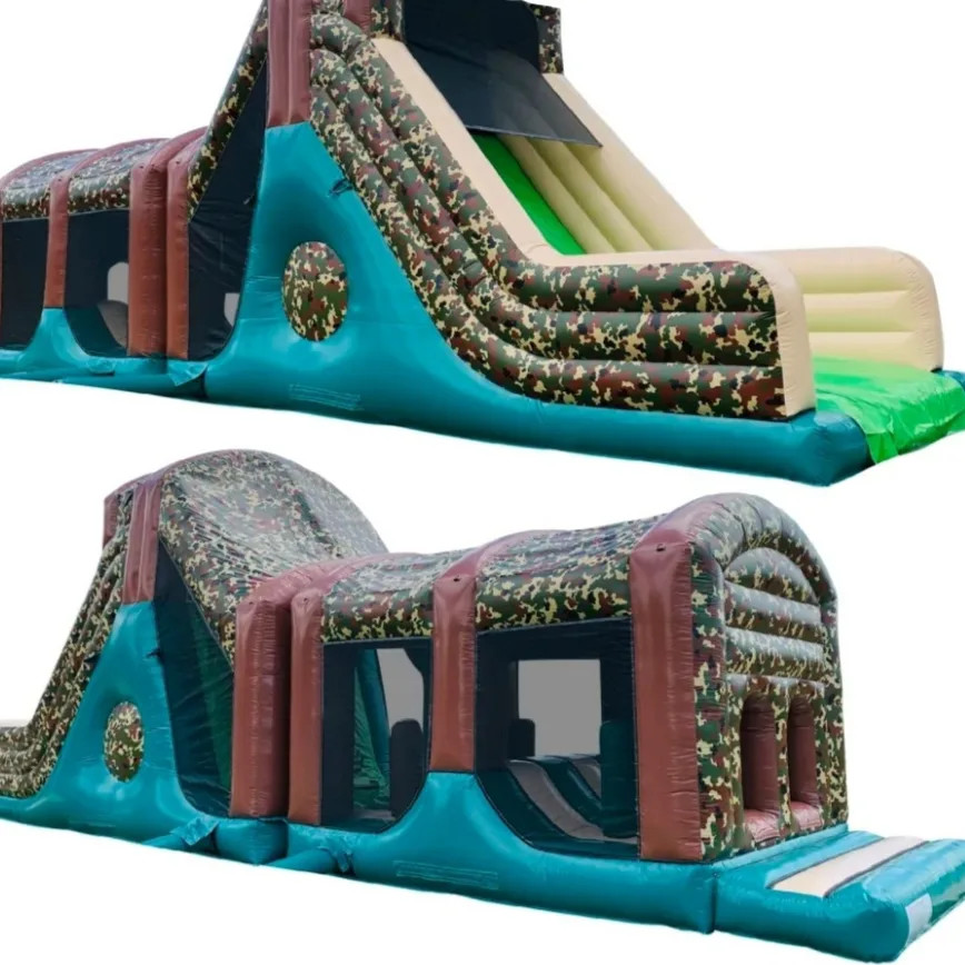 45ft Army Bootcamp Obstacle Course - Bouncy Castle Hire in Cavan ...