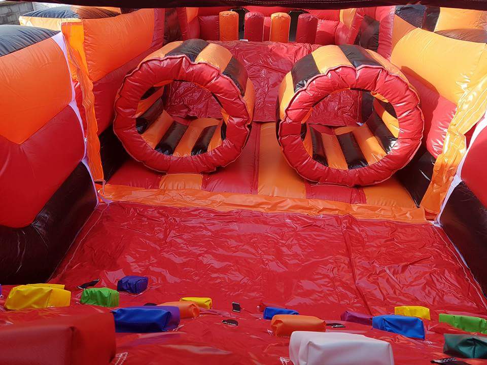 Orange and Black Eliminator obstacle Course - Hire in Co Westmeath ...