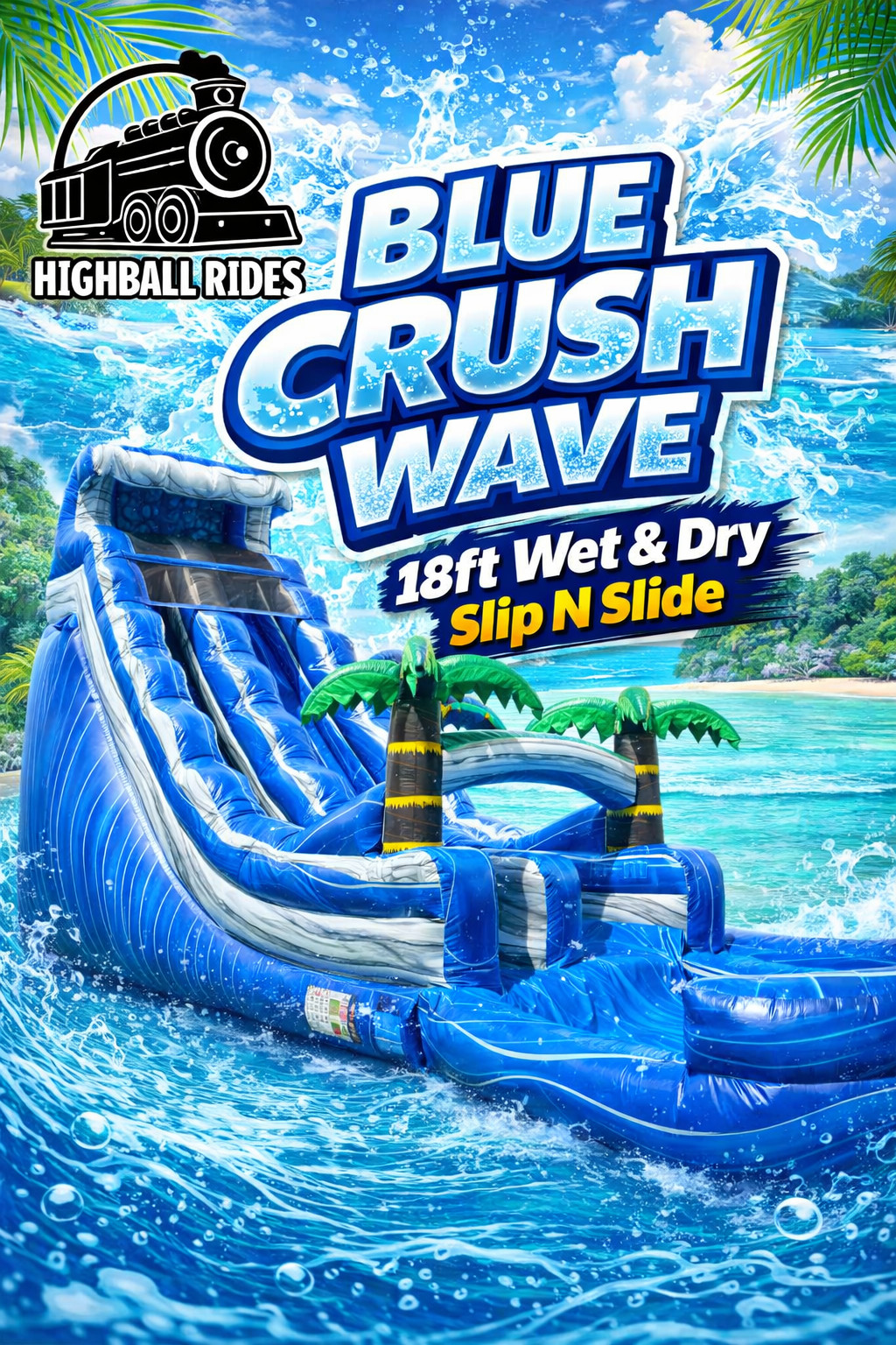 Water Slide & Dry Slide Rentals in St. Joseph, MO | Highball Rides