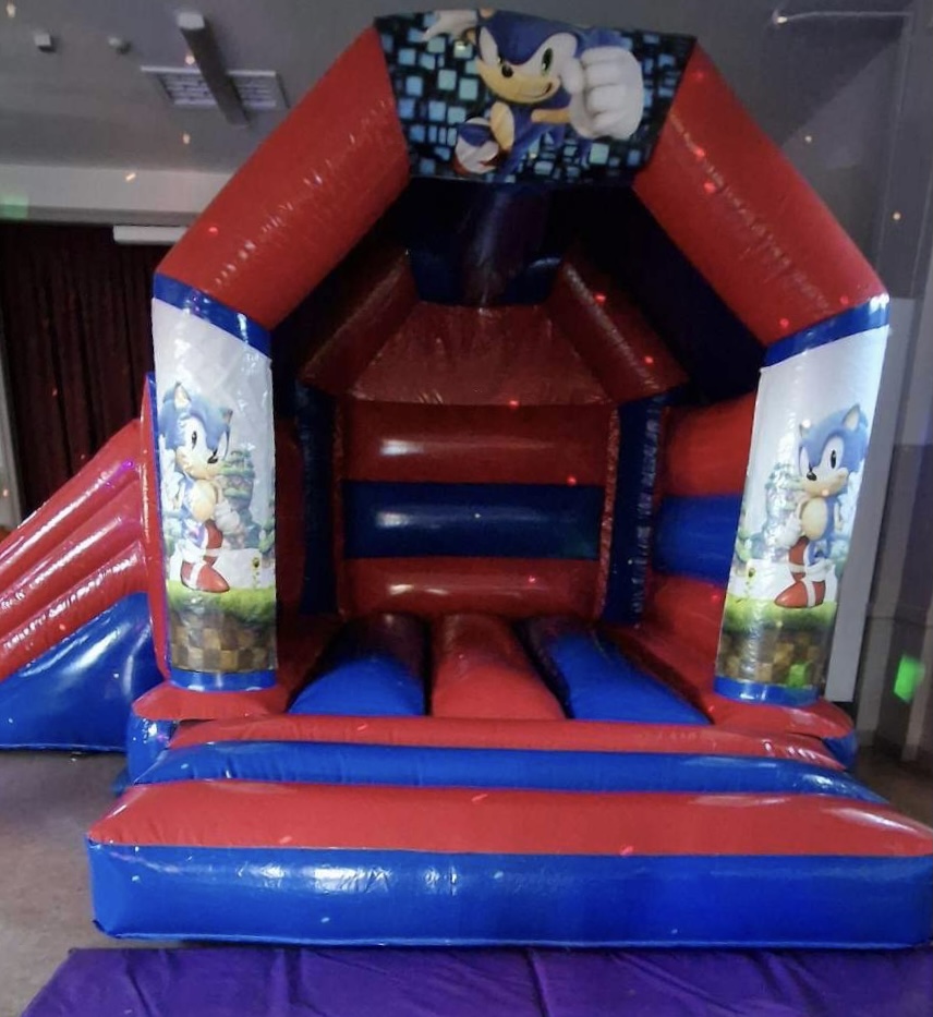 Sonic The Hedgehog Combo Bouncy Castle - Bouncy Castle Hire & Children ...