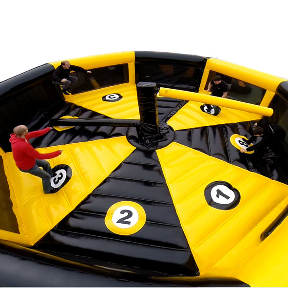 Last Man Standing Total Wipeout Sweeper Game - Bouncy castle ...