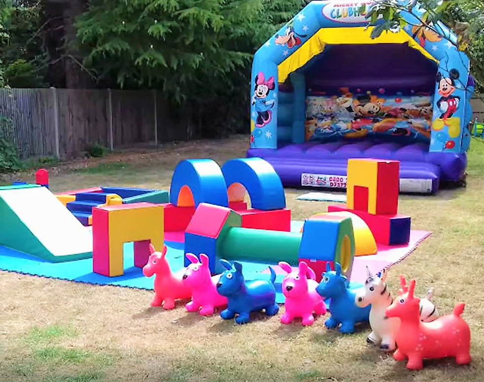 Happy Hopperz - Bouncy Castle Hire, soft play hire, inflatable sports ...