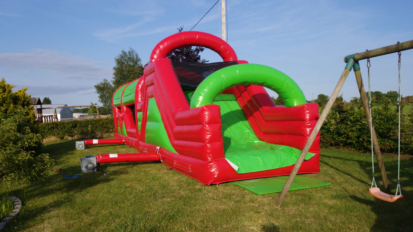 Rock Climbing Obstacle Course (Green & Red) - SBC218 - Hire in Wexford